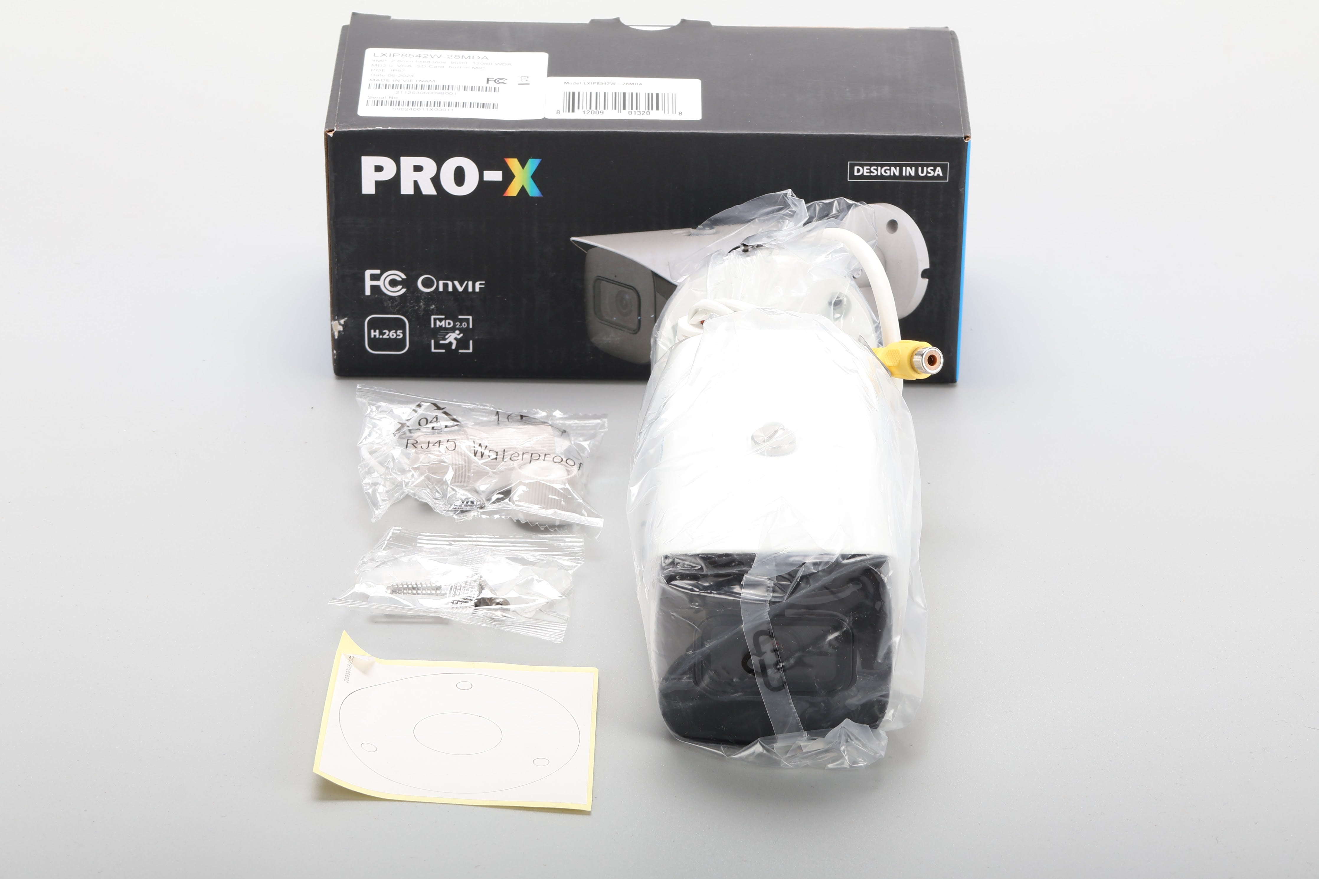 LTS LXIP8542W-28MDA Pro-X 4 MP Fixed Bullet IP Camera - New Open Box ...