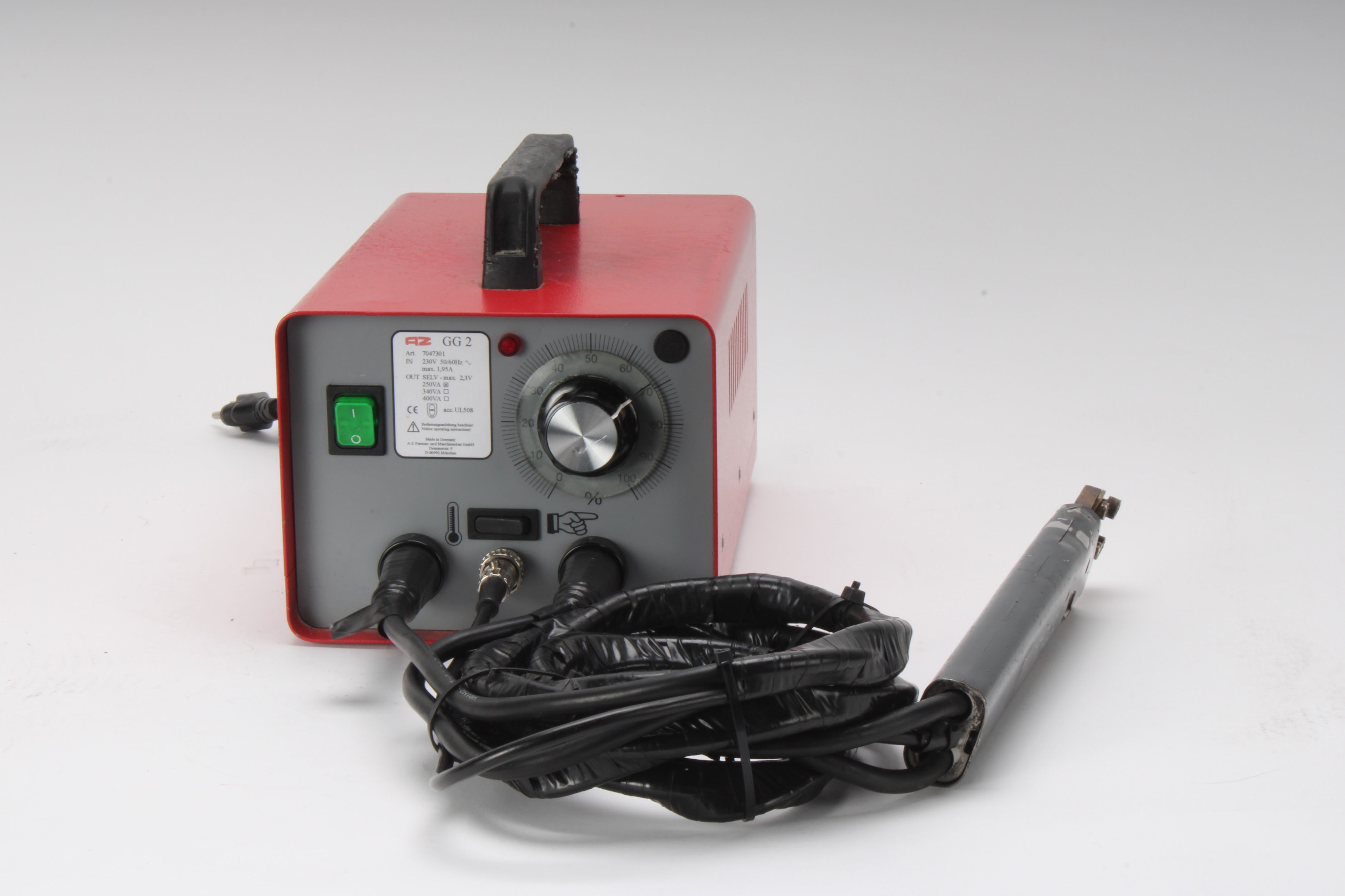 AZ Formen ZTS24 Thermocutter Handle 7047301 W/ GG2 Base Unit Power Con ...