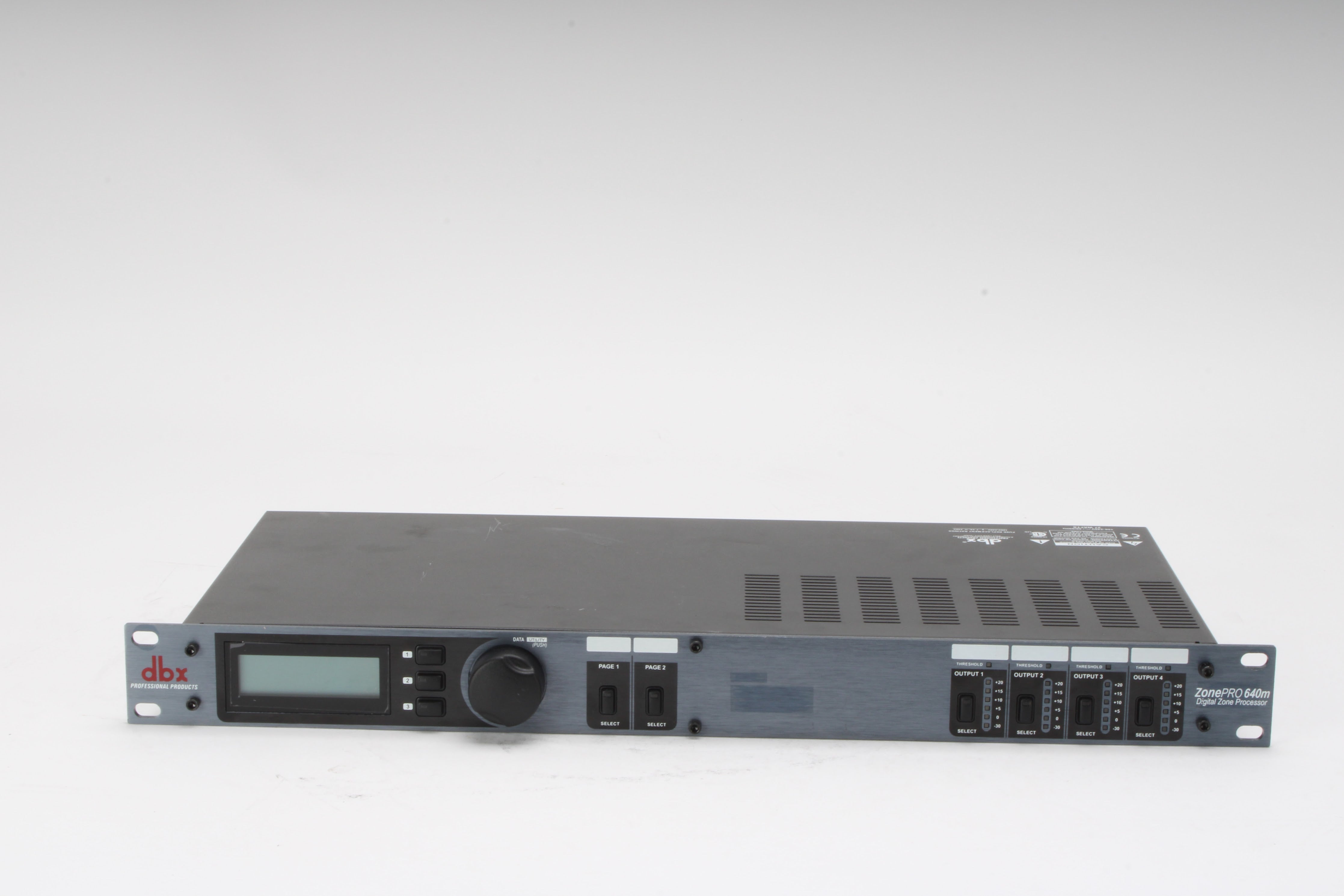 DBX ZonePro DBX640MV Digital Zone Processor With Phoenix Connectors ...