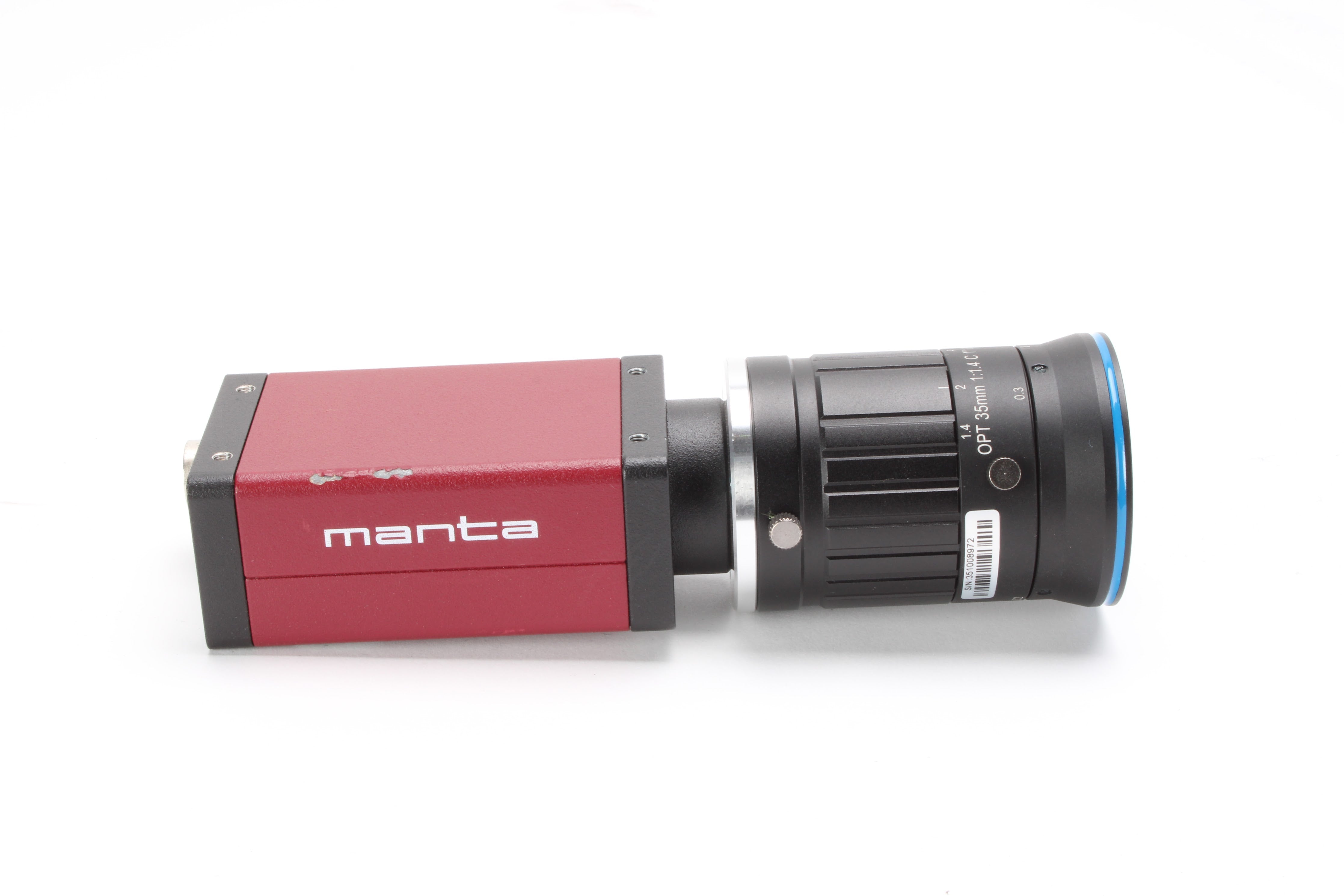 Allied Vision Manta G-895B ASG PoE GigE Camera With OPT-AC3514-10M Len ...