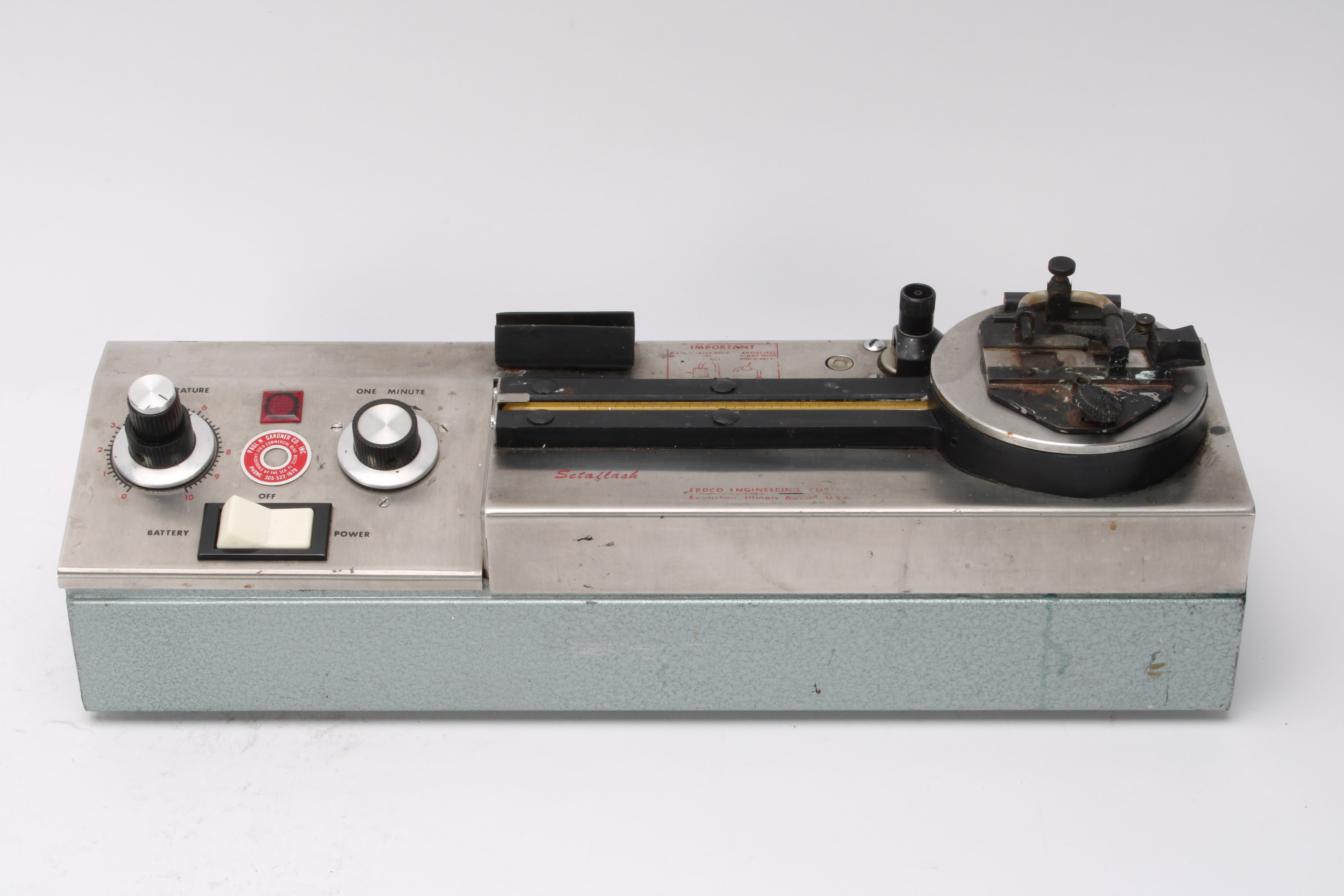 Erdco 01SF Setaflash Tester - AS IS For Parts – NTC Tech