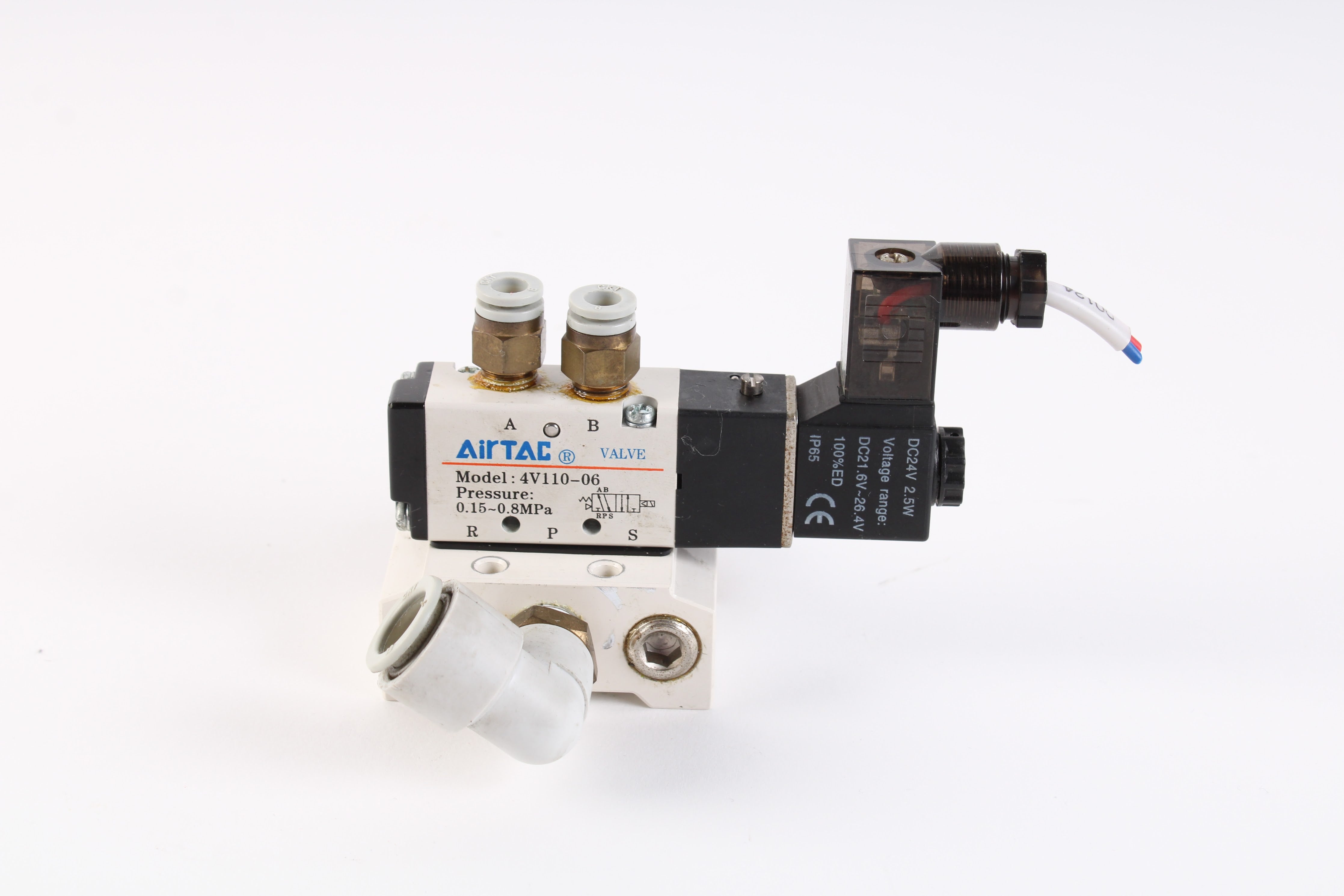 AirTAC 1x 4V110-06 Solenoid Air Valve – NTC Tech