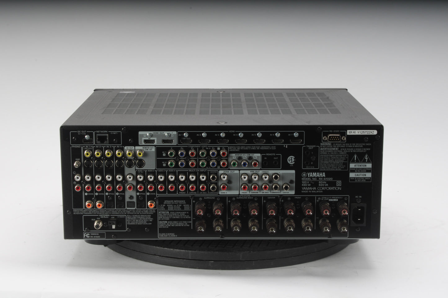 Yamaha RX-A1020 Natural Sound Stereo Receiver – NTC Tech