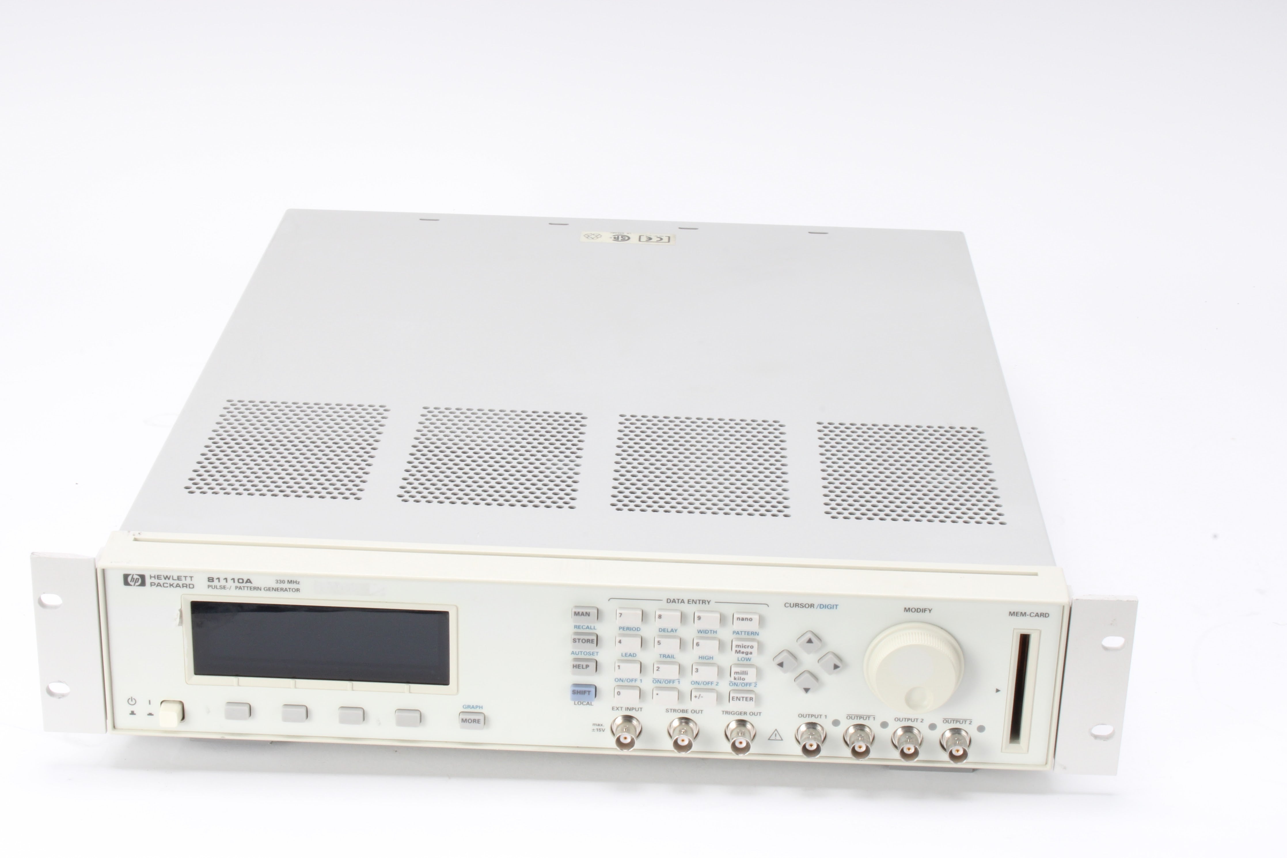 Agilent 81110A Pulse Pattern Generator 165/330 MHz & 1x 81111A Output ...