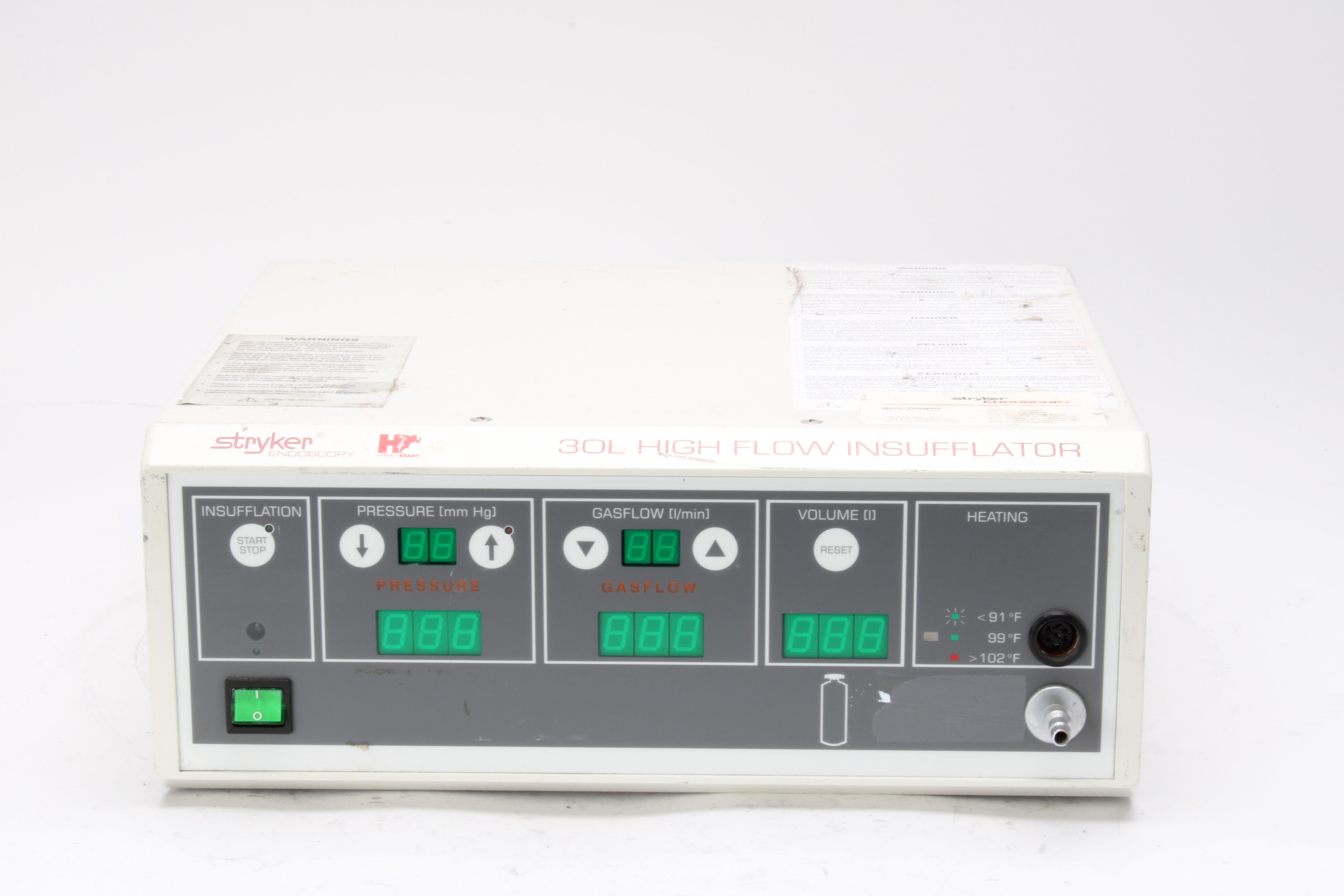 Stryker Endoscopy 30L High Flow Insufflator 620-030-501 – NTC Tech