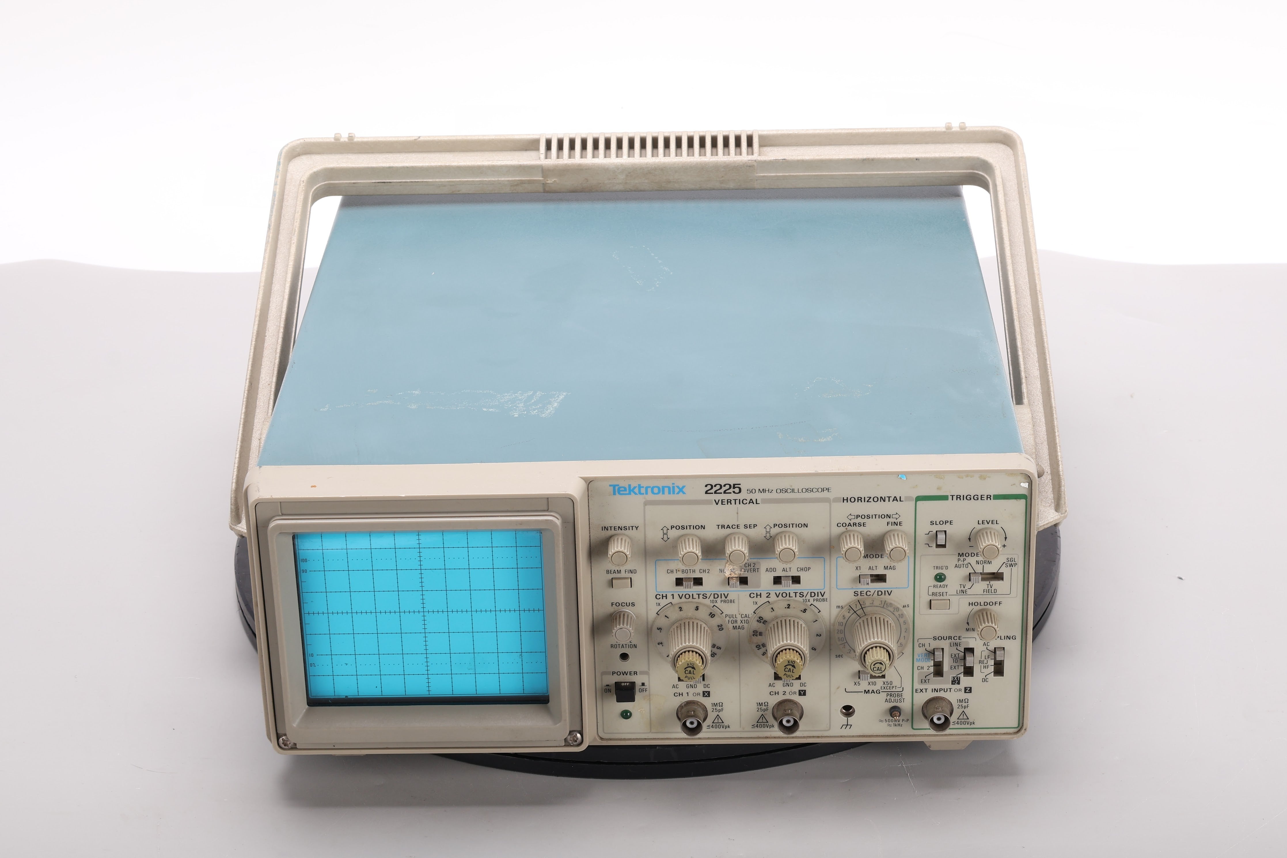 Tektronix 2225 50 MHz 2-Channel Analog Oscilloscope – NTC Tech