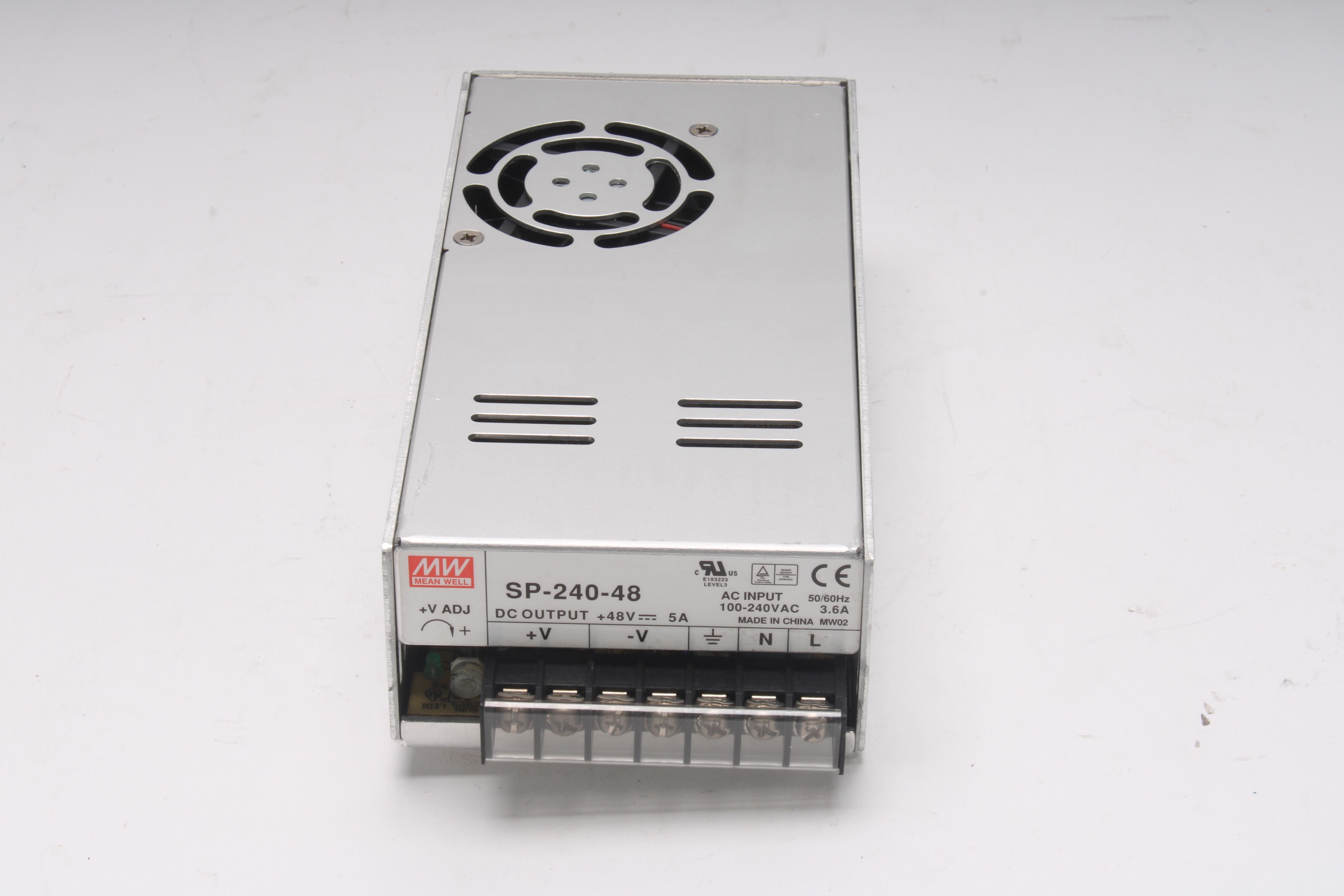 Mean Well Sp-240-48 Enclosed Switching AC-to-DC Power Supply 48V, 0-5A ...