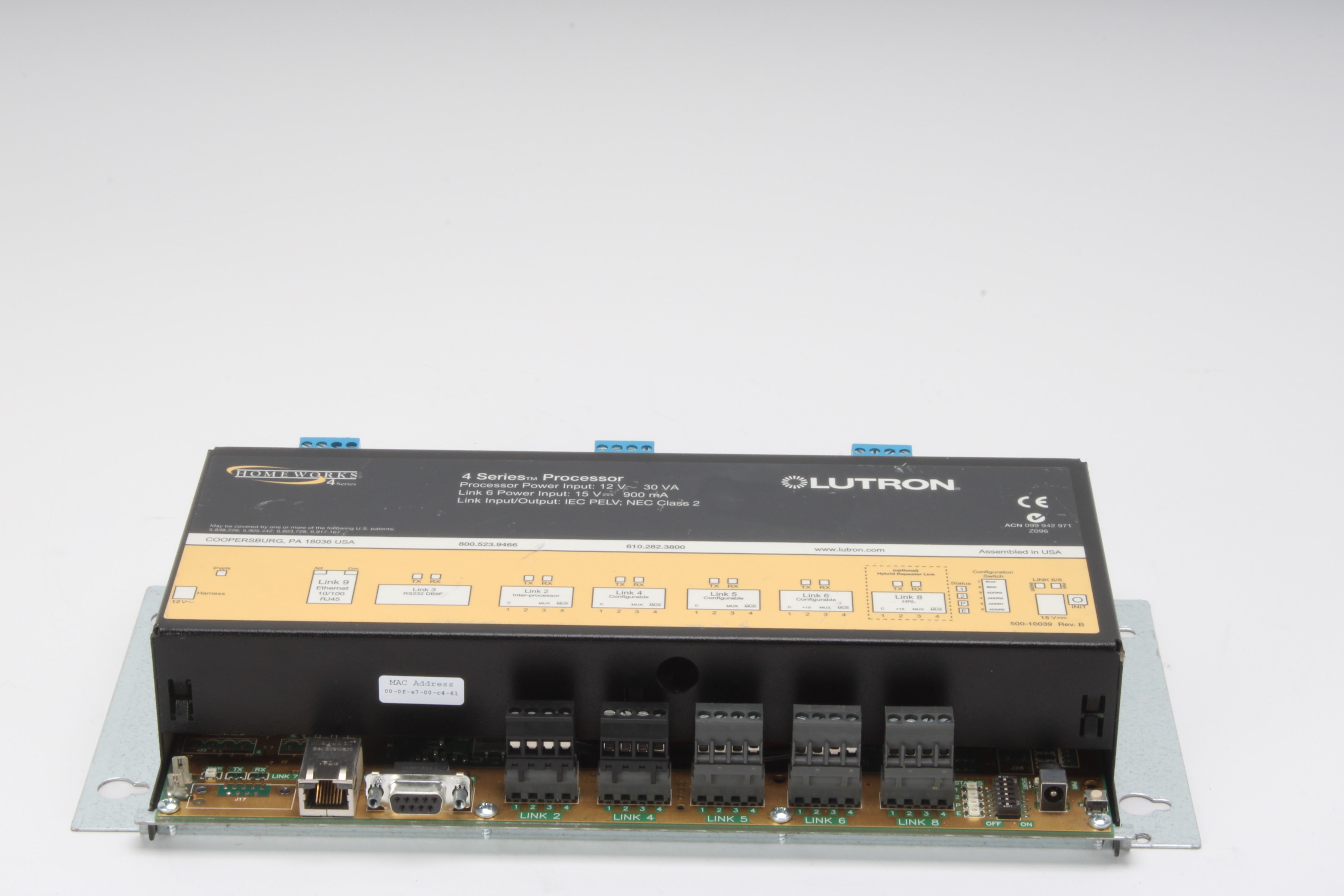 Lutron H4P5-H48-HRL-120 Series 4 Illumination Processor - AS IS – NTC Tech