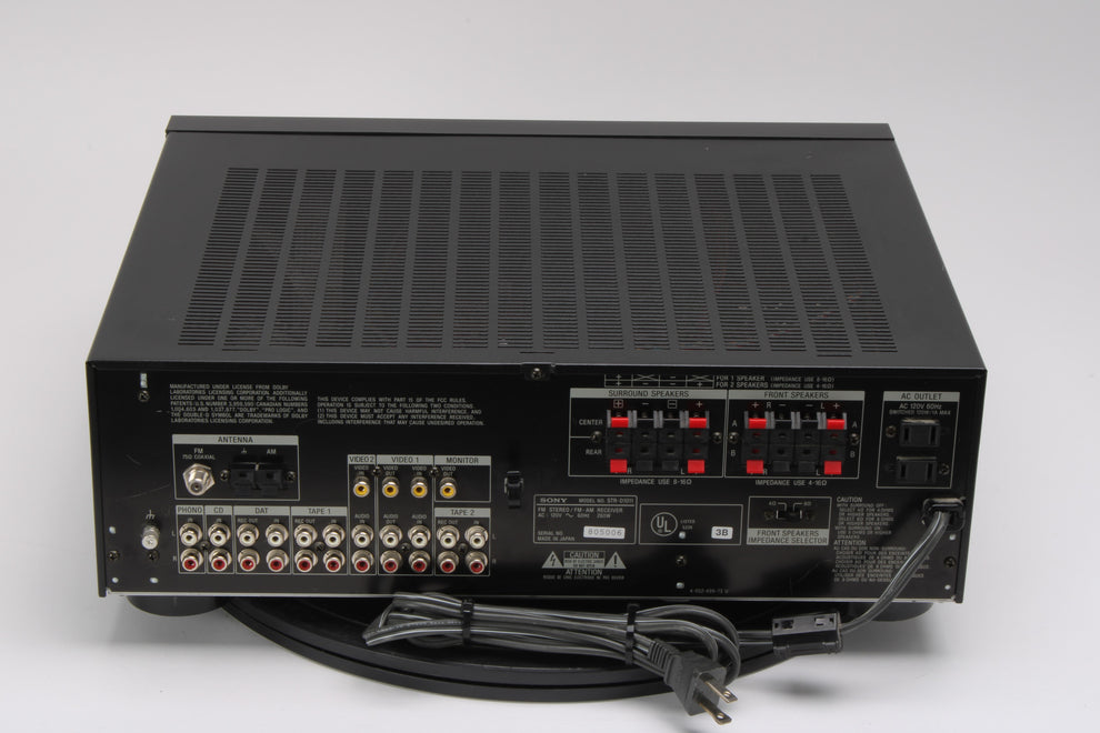 Sony STR-D1011 6-Channel 235 Watt Stereo Receiver – NTC Tech