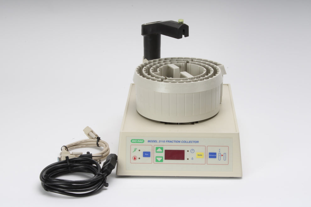 Bio Rad Model 2110 Fraction Collector With Power Cable and Serial Cabl ...