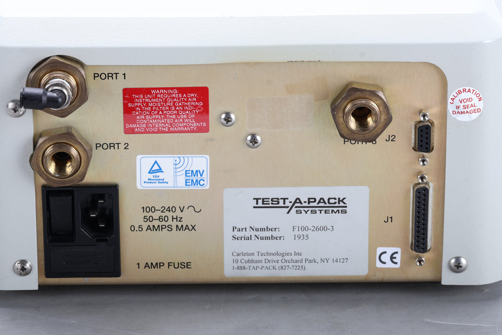 Test-A-Pack F100-2600-3 Seal Strength Tester With Power Cable – NTC Tech