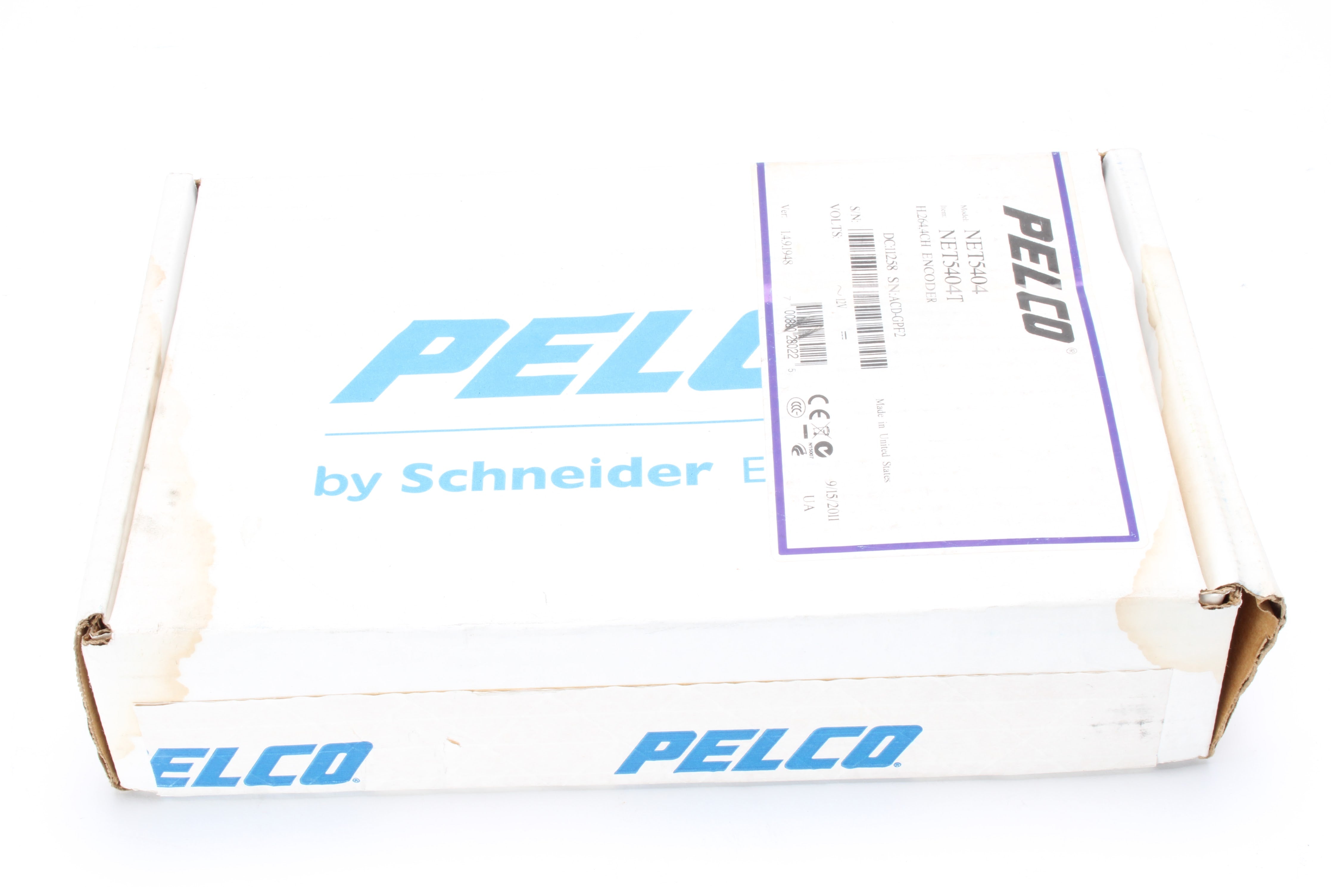 Pelco Net5404T Security Camera System Four-Channel Video Encoder - New ...