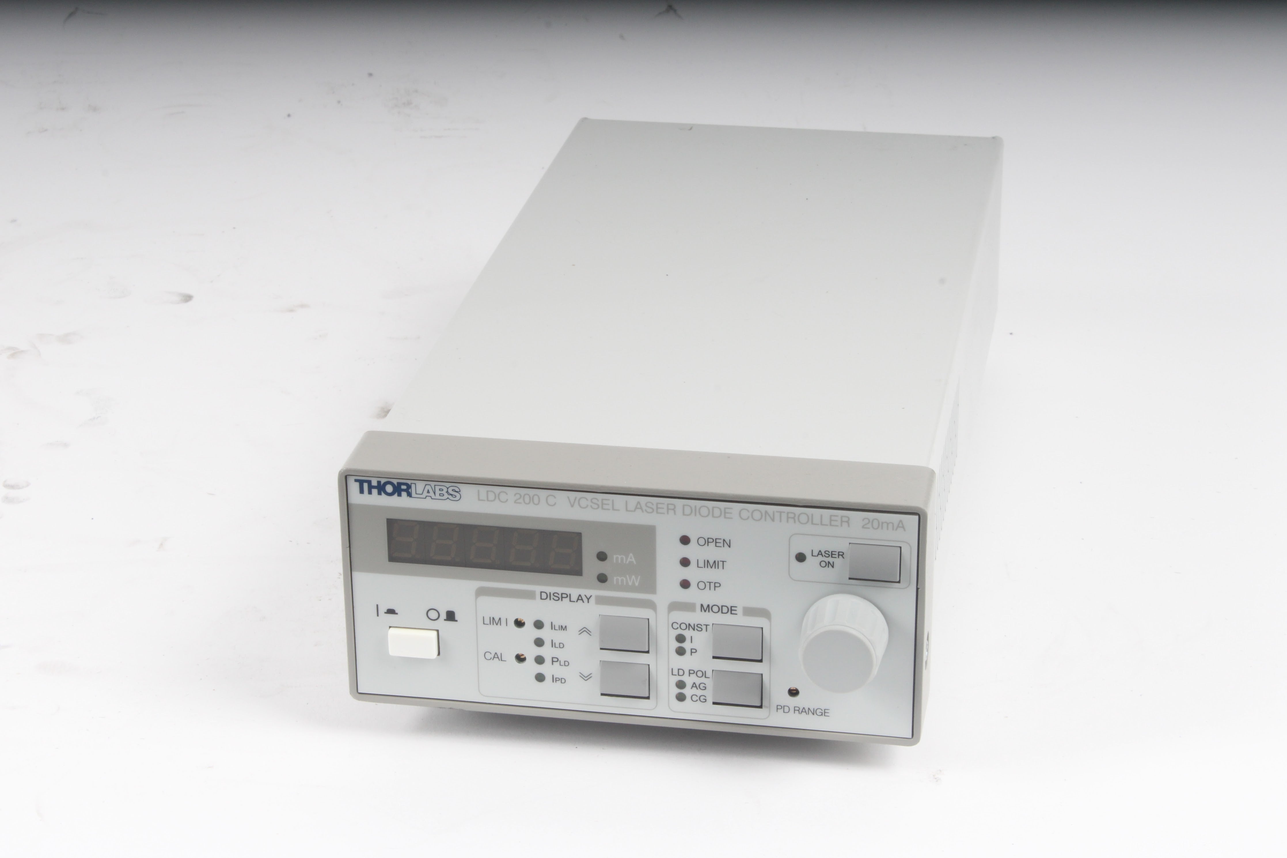 Thorlabs LDC200C Laser Diode Controller 20mA – NTC Tech