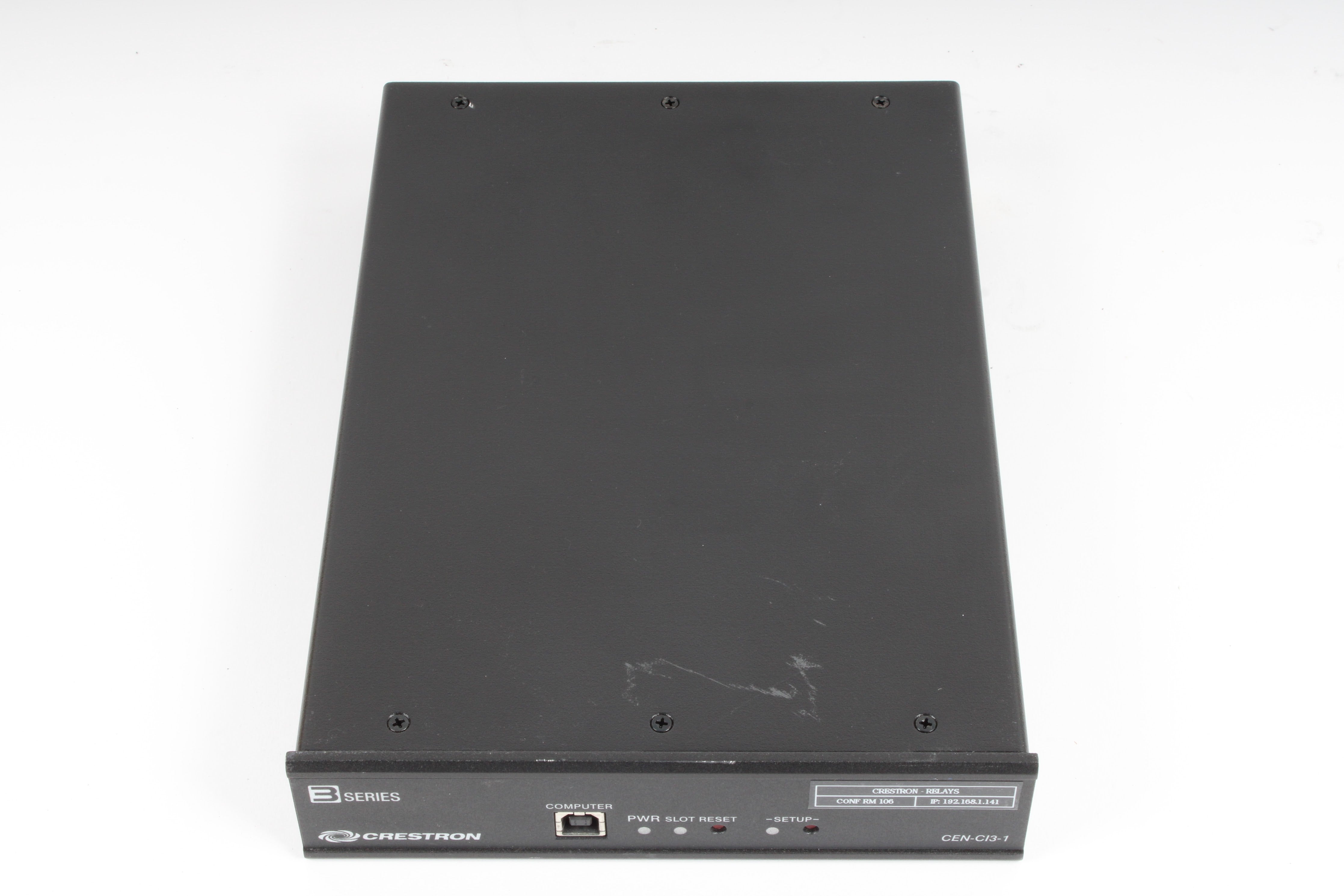Crestron CEN-CI3-1 POE 3-Series Card Interface 6505372 W/ C3RY-8 No Po ...