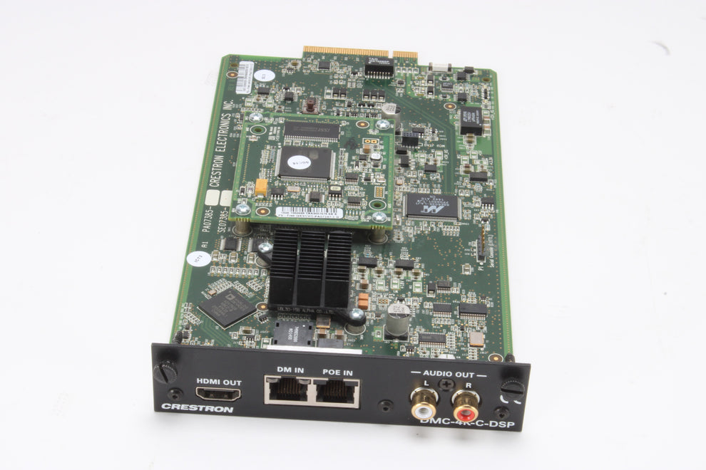 Crestron DMC-4KZ-HD-DSP DigitalMedia 4K Presentation Switcher – NTC Tech