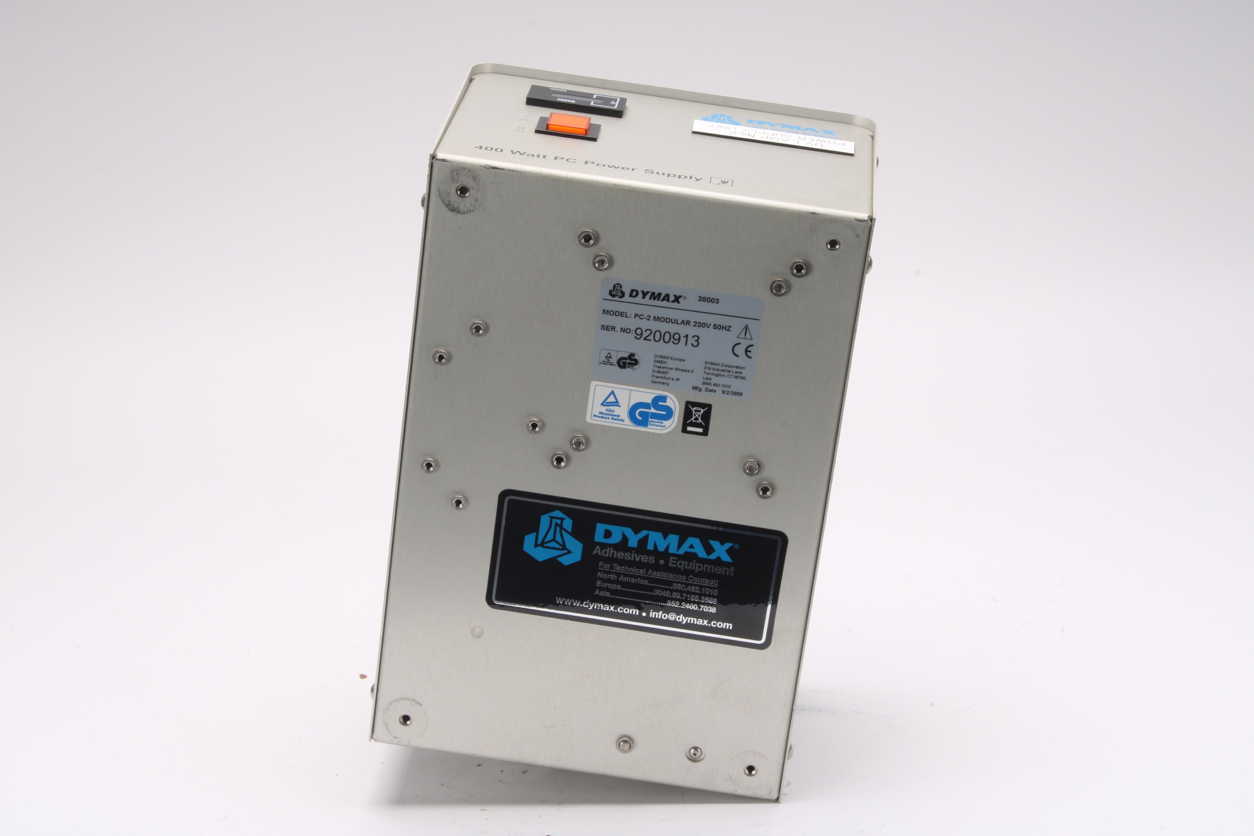 DYMAX Light Curing Systems PC-2 Modular 230V 50HZ Power Supply – NTC Tech