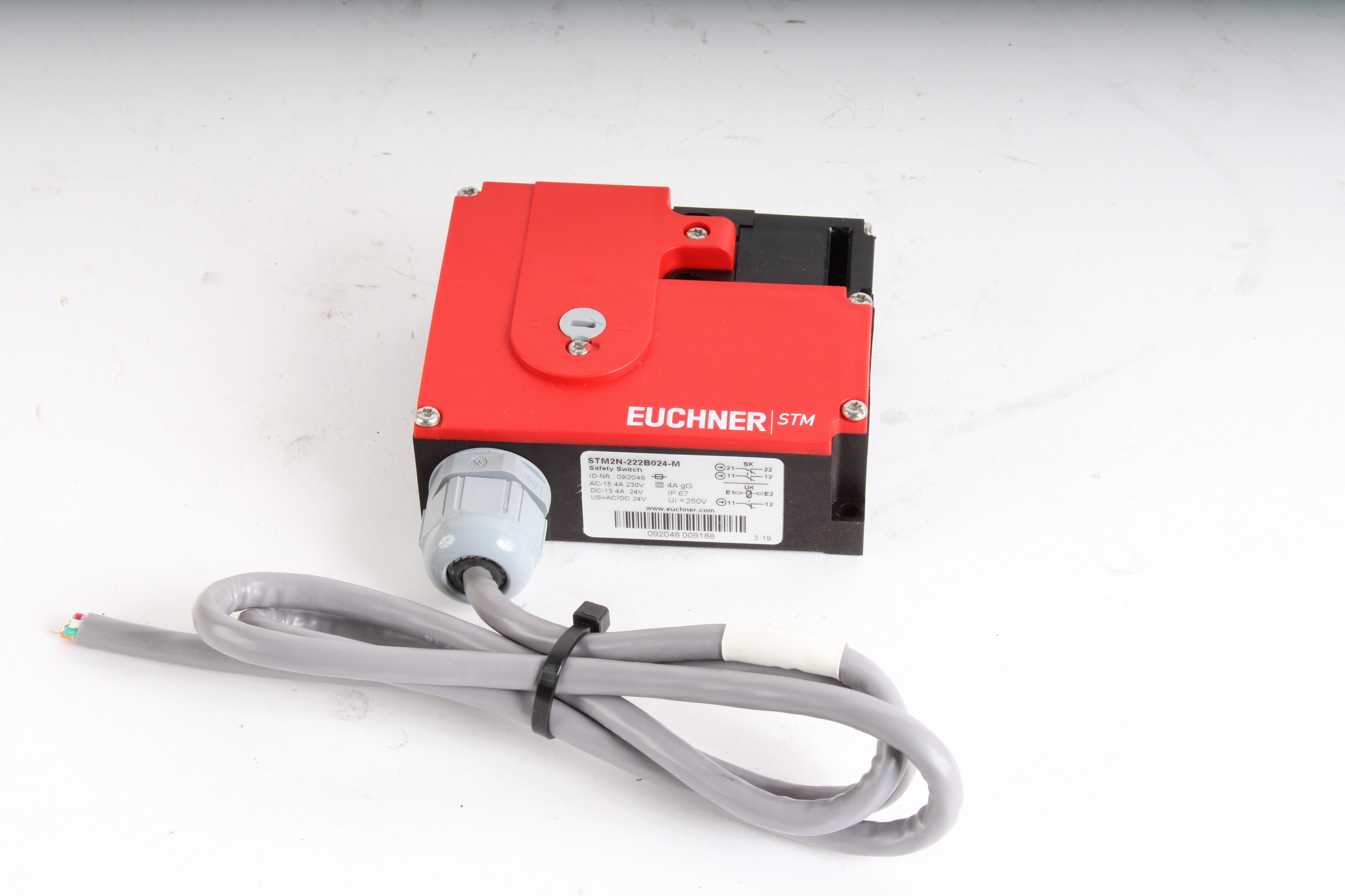 Euchner STM2N-222B024-M Safety Interlock Switch - Cut Cable – NTC Tech