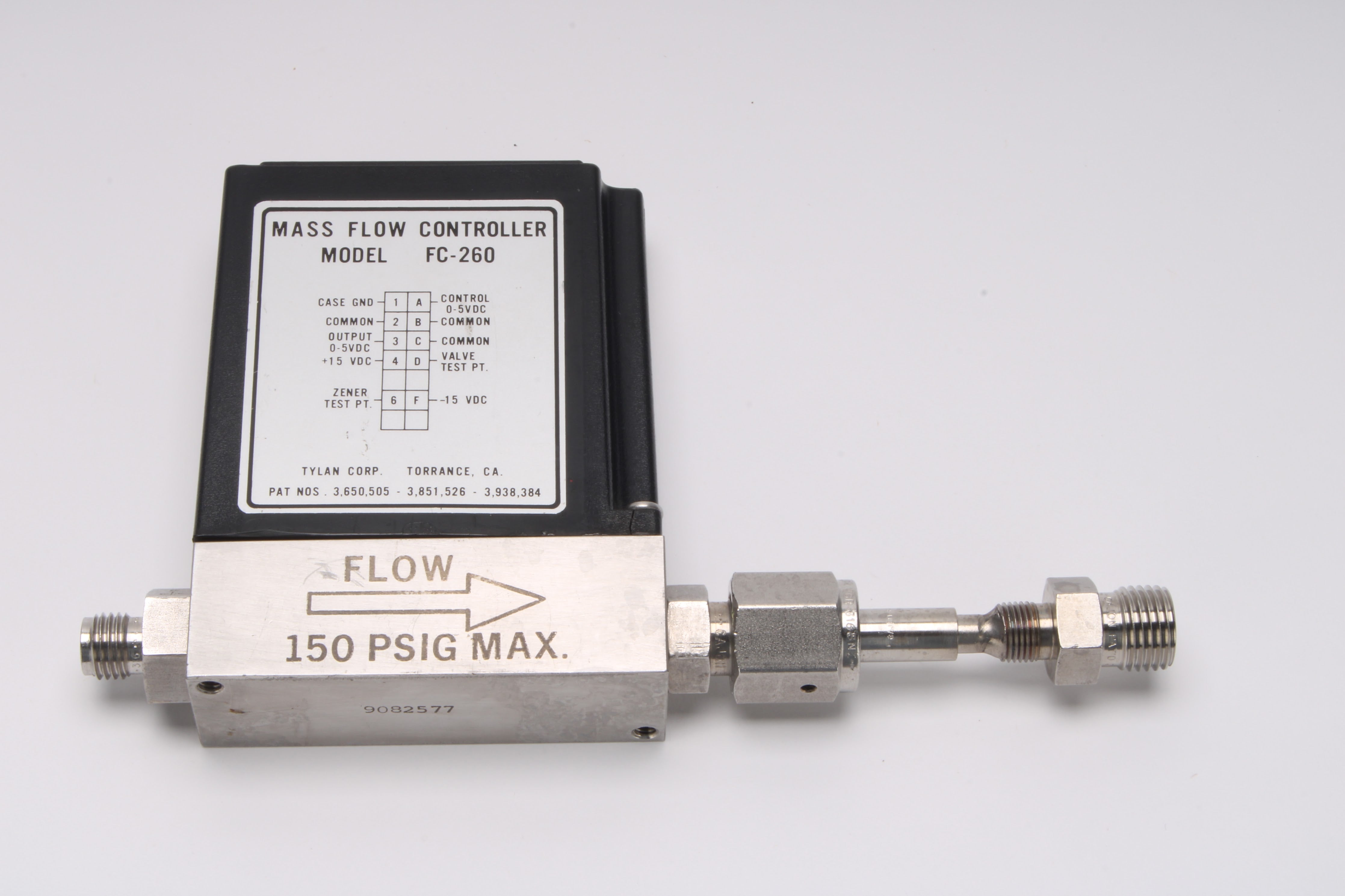 Tylan FC-260 Mass Flow Controller – NTC Tech