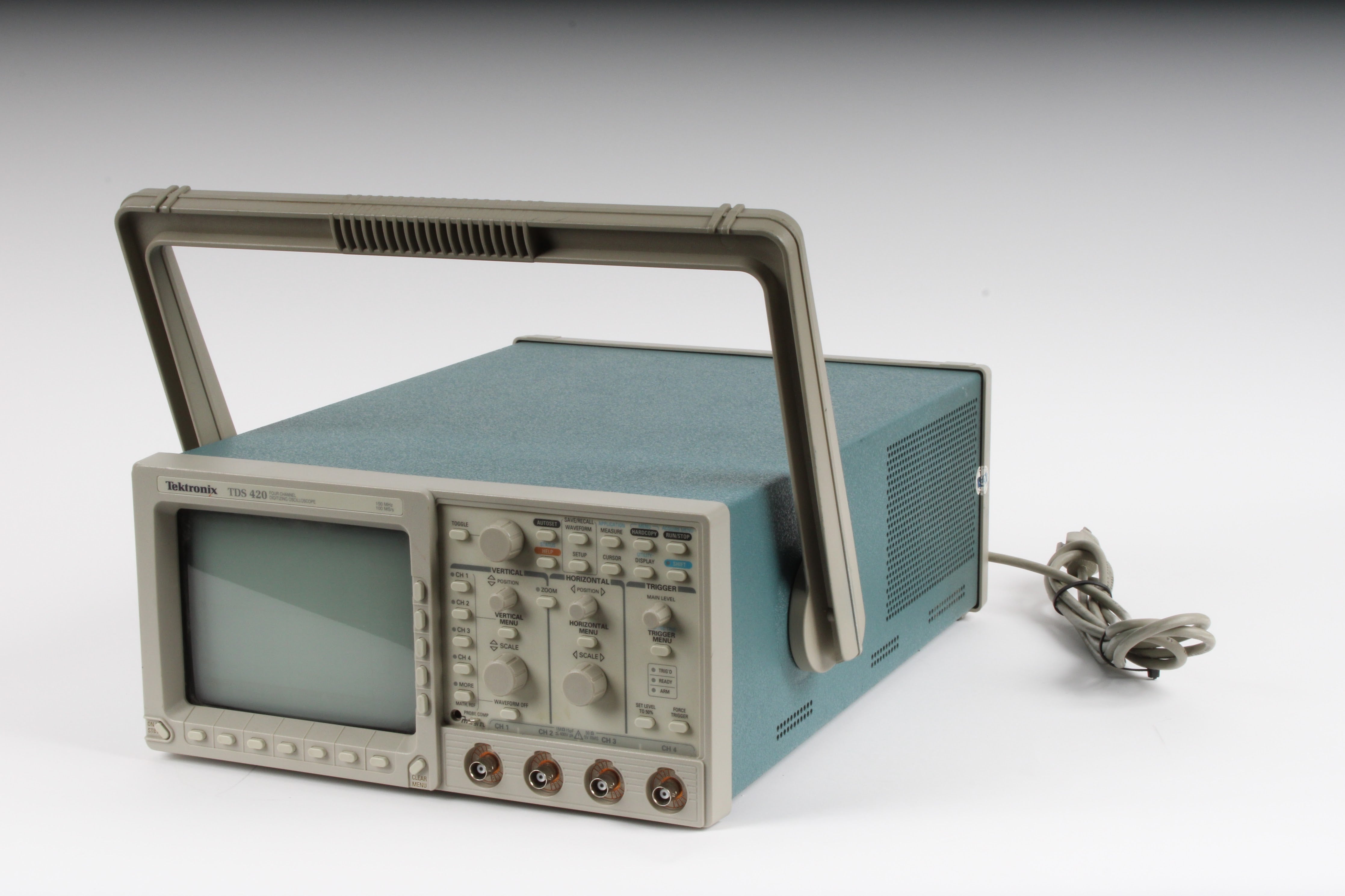 Tektronix TDS 420 4-Channel Digitizing Oscilloscope 150MHz W/ 1M, 05 ...