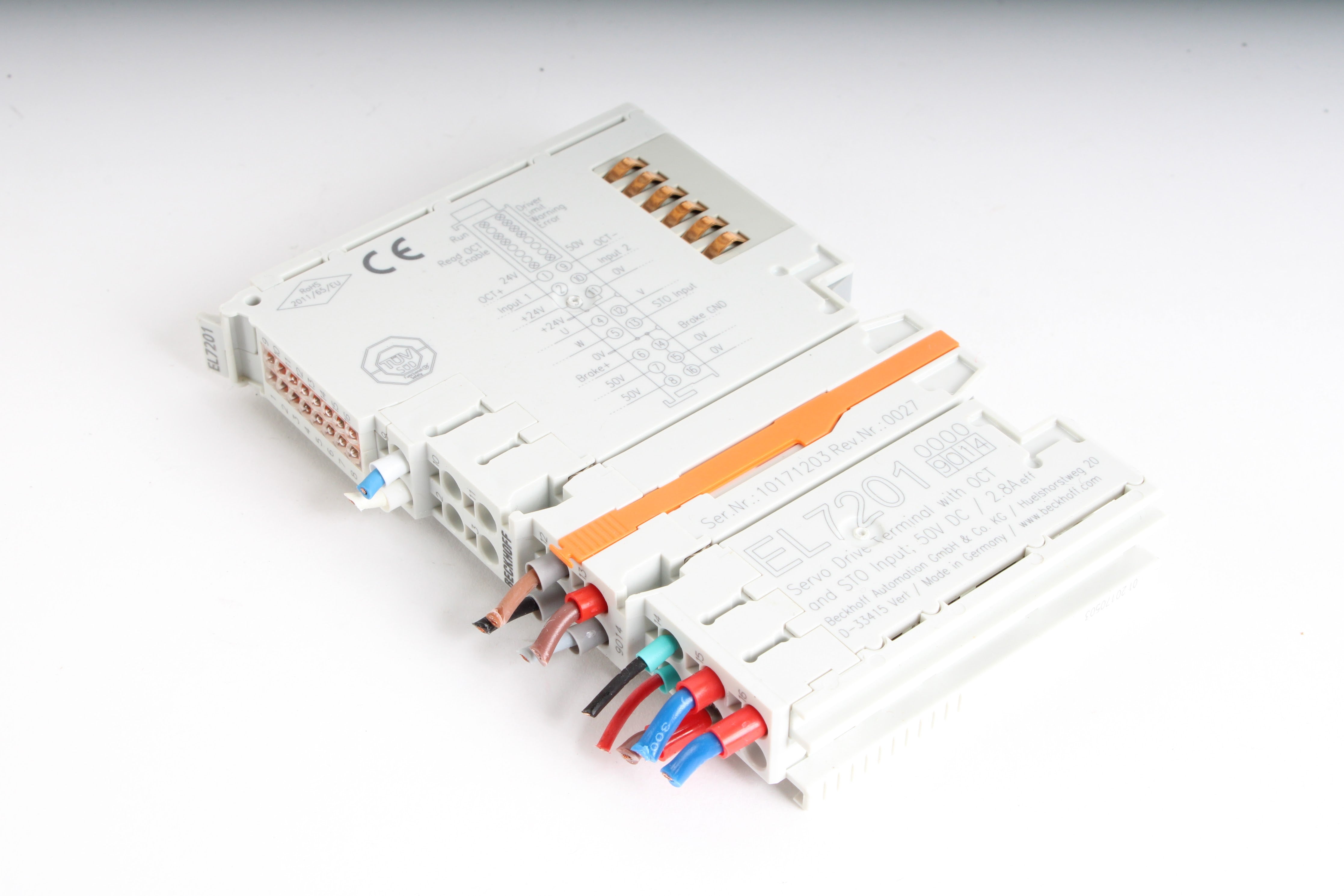 Beckhoff EL7201 Servo Drive Terminal with OCT – NTC Tech