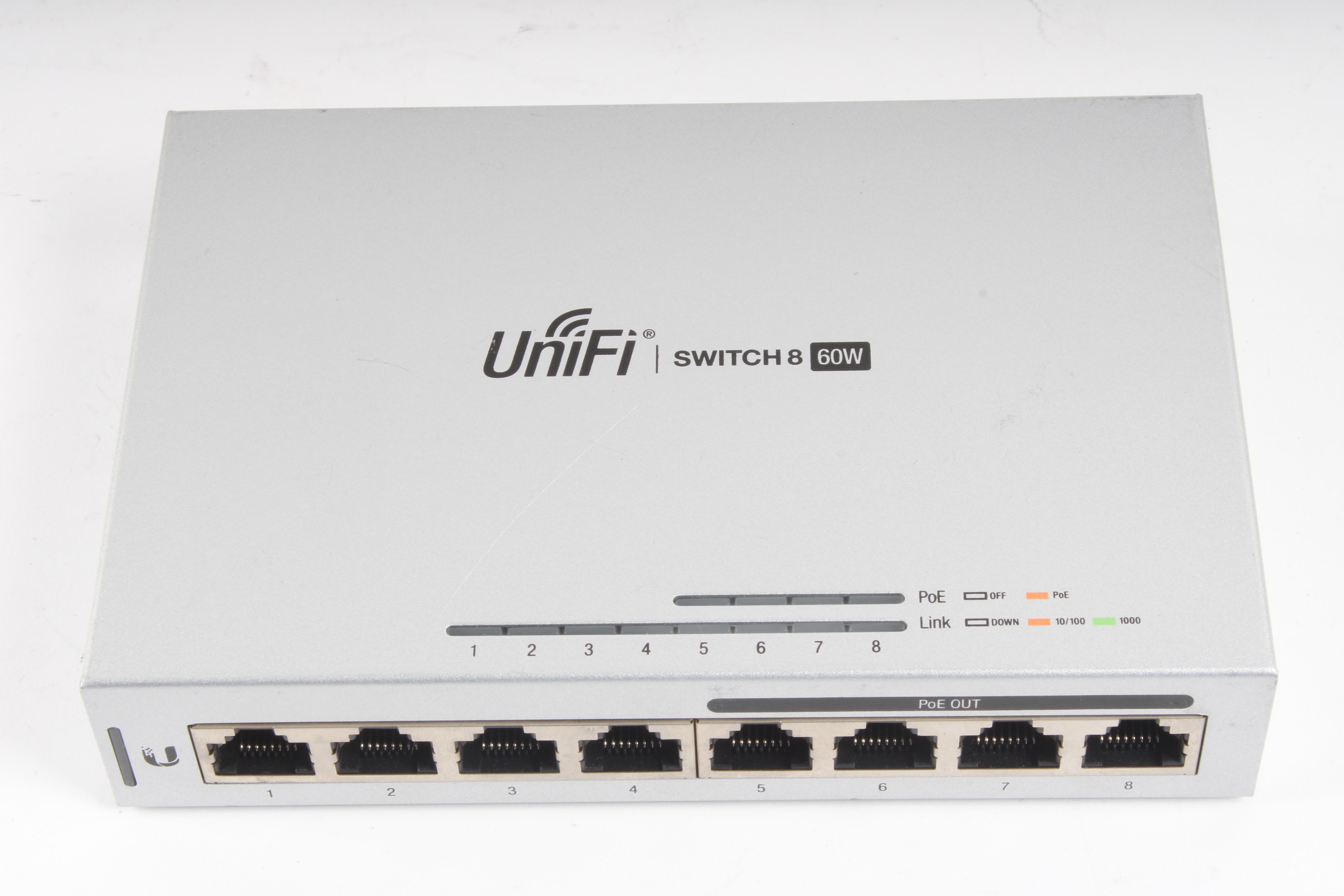 UniFi US-8-60W 8-Port Managed Gigabit Switch - AS IS – NTC Tech