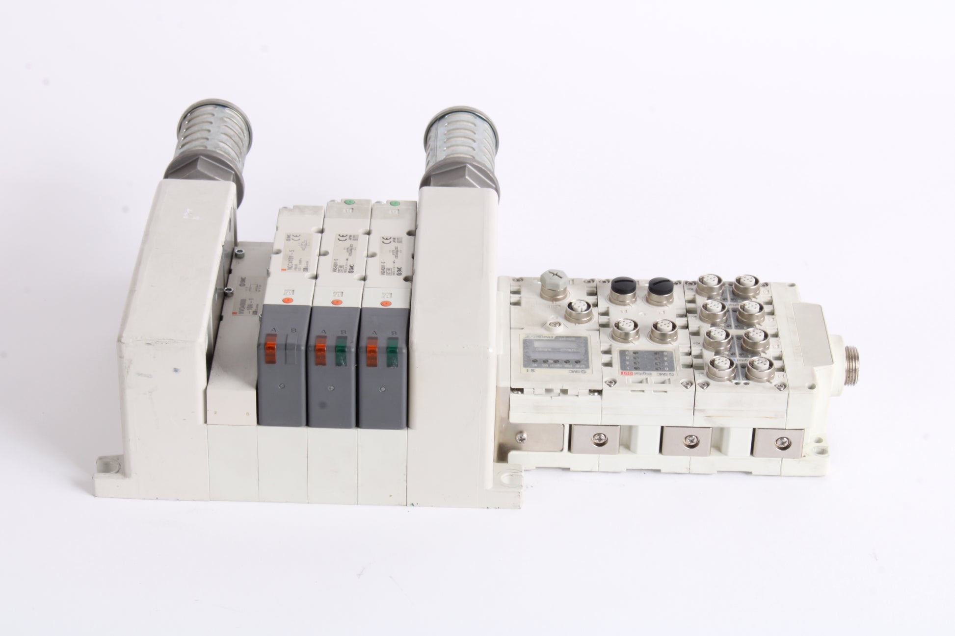 SMC EX600-SEN1 Serial Interface Unit + EX600-DYP8 + EX600-DXPD + 3x VV ...