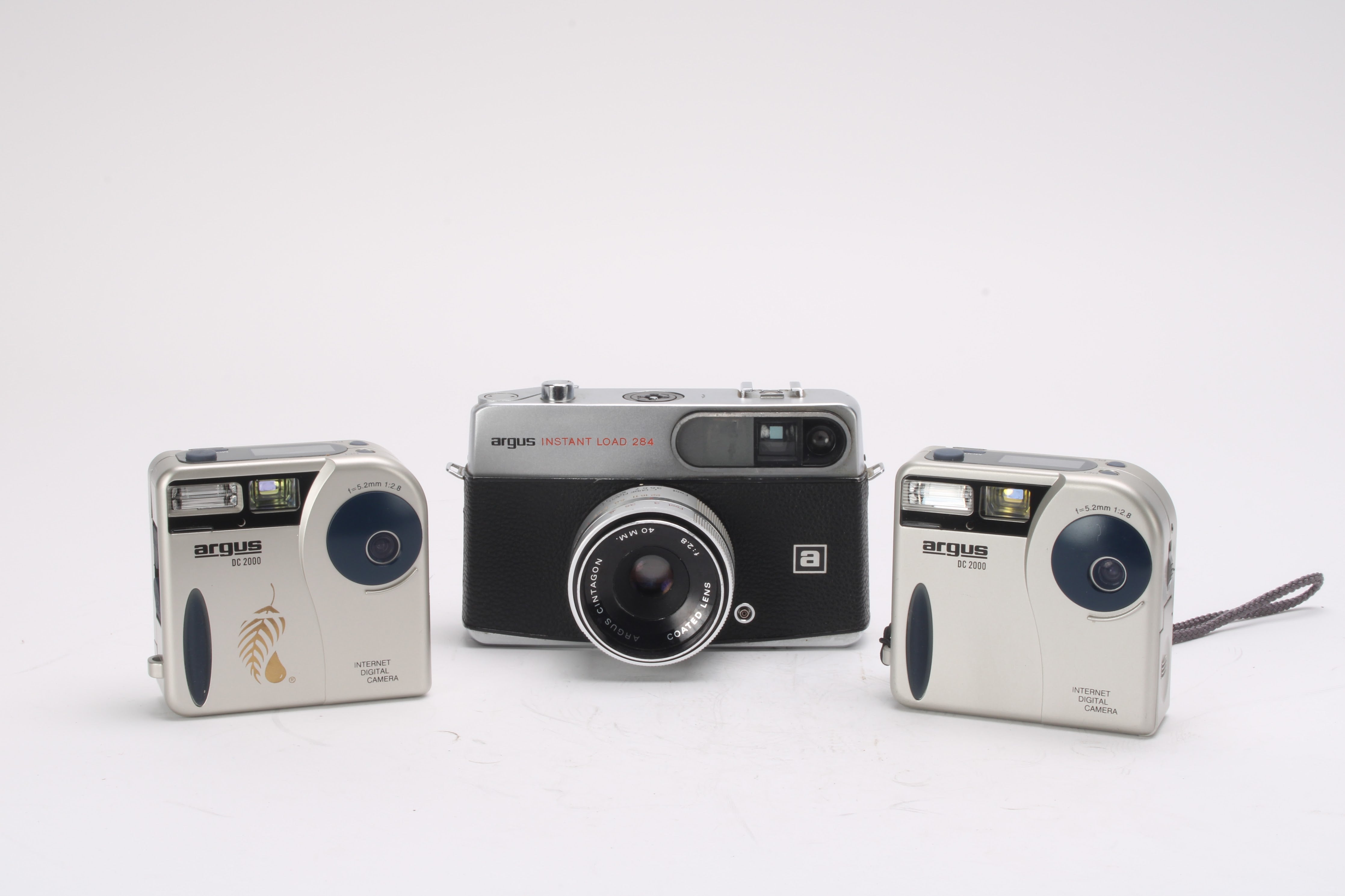 Argus DC2000 Instant Load 284 Camera (Lot of 3) - AS IS For Parts – NTC ...