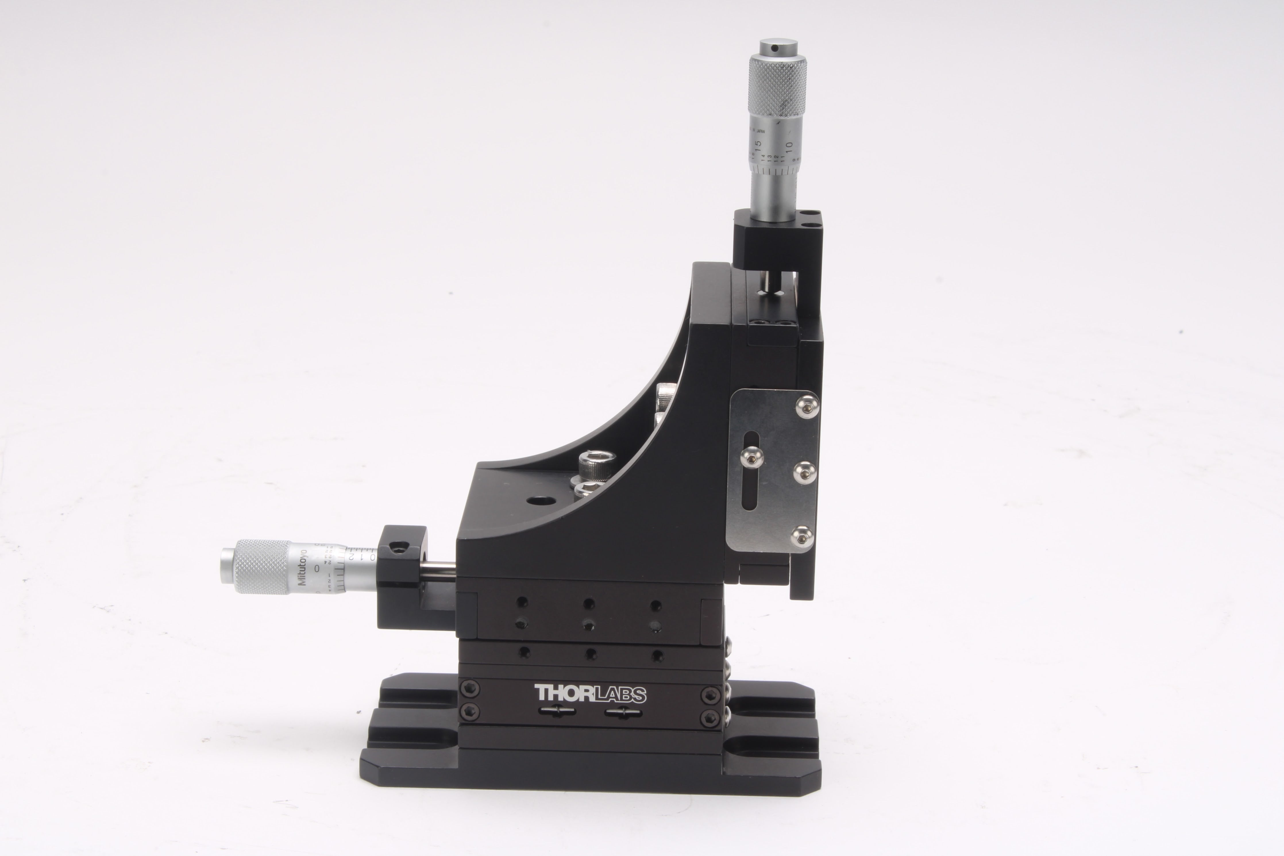 Thorlabs MT3 1/2" XYZ Translation Stage w/ Mitutoyo Standard Micromete – NTC Tech