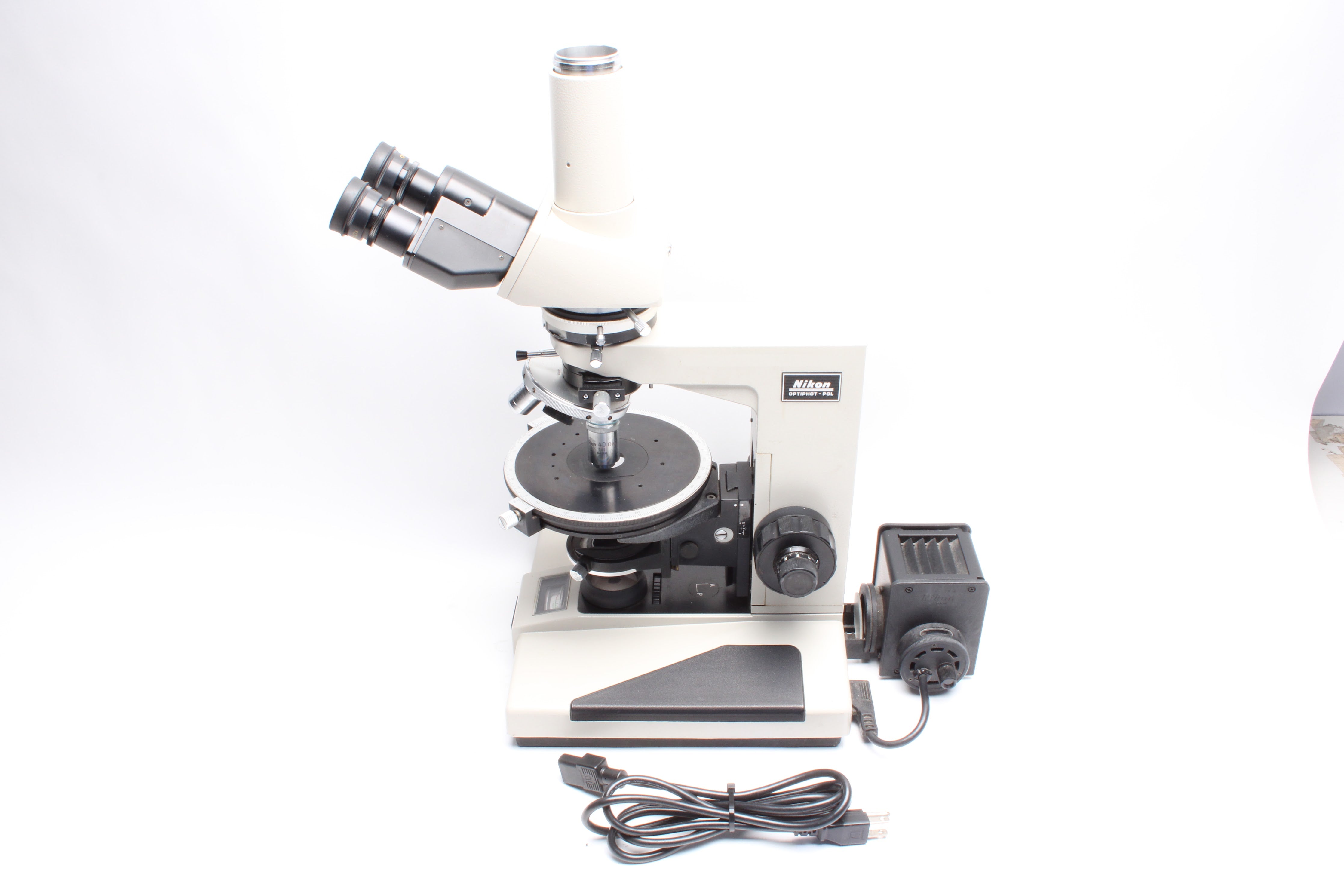 Nikon Optiphot POL Polarizing Trinocular Microscope Optiphot-POL With ...