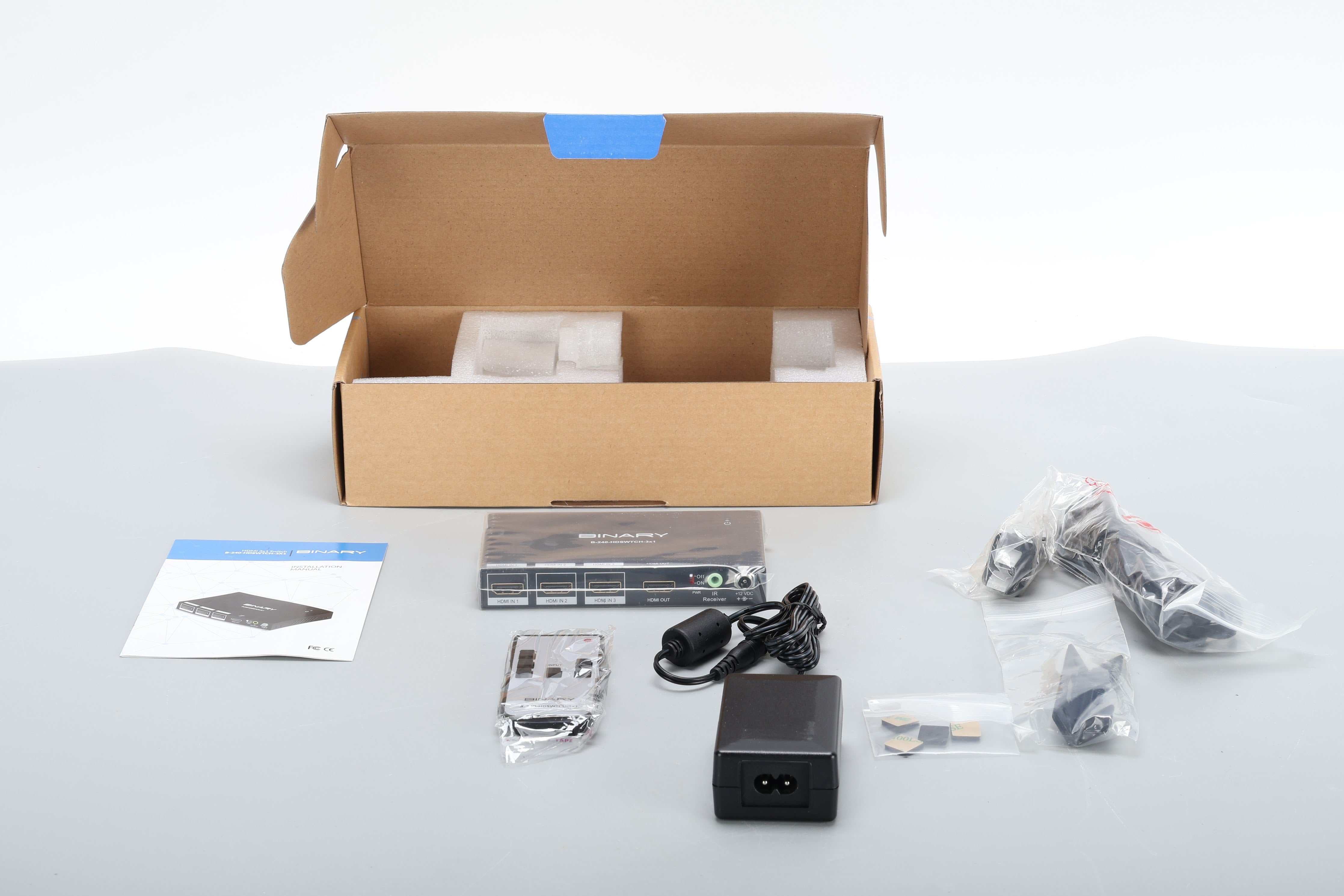 Binary B-240-HDSWTCH-3x1 HDMI Switch - New Open Box – NTC Tech