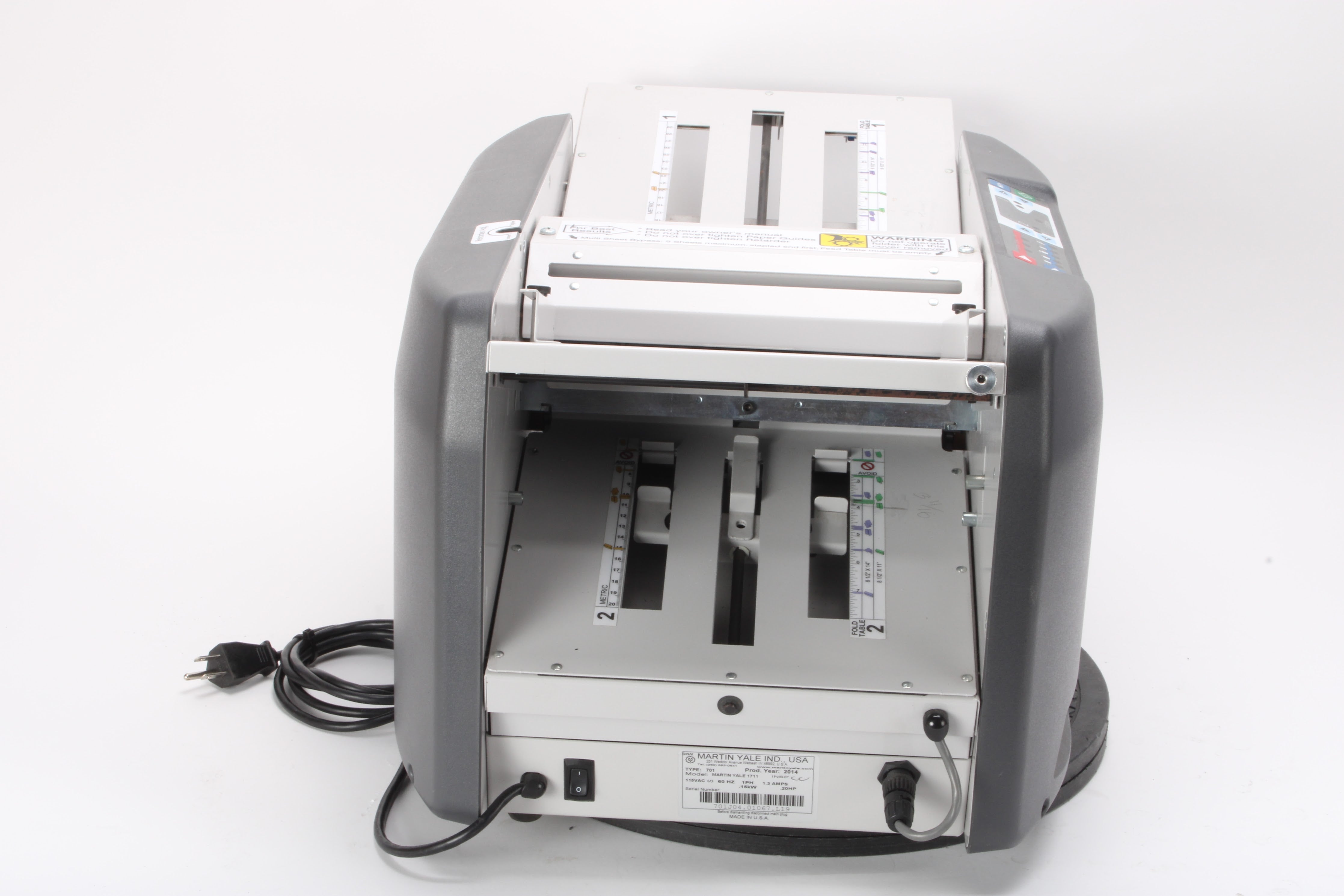 Martin Yale 1711 Ease‑of‑Use Electronic Automatic Paper Folding Machin ...