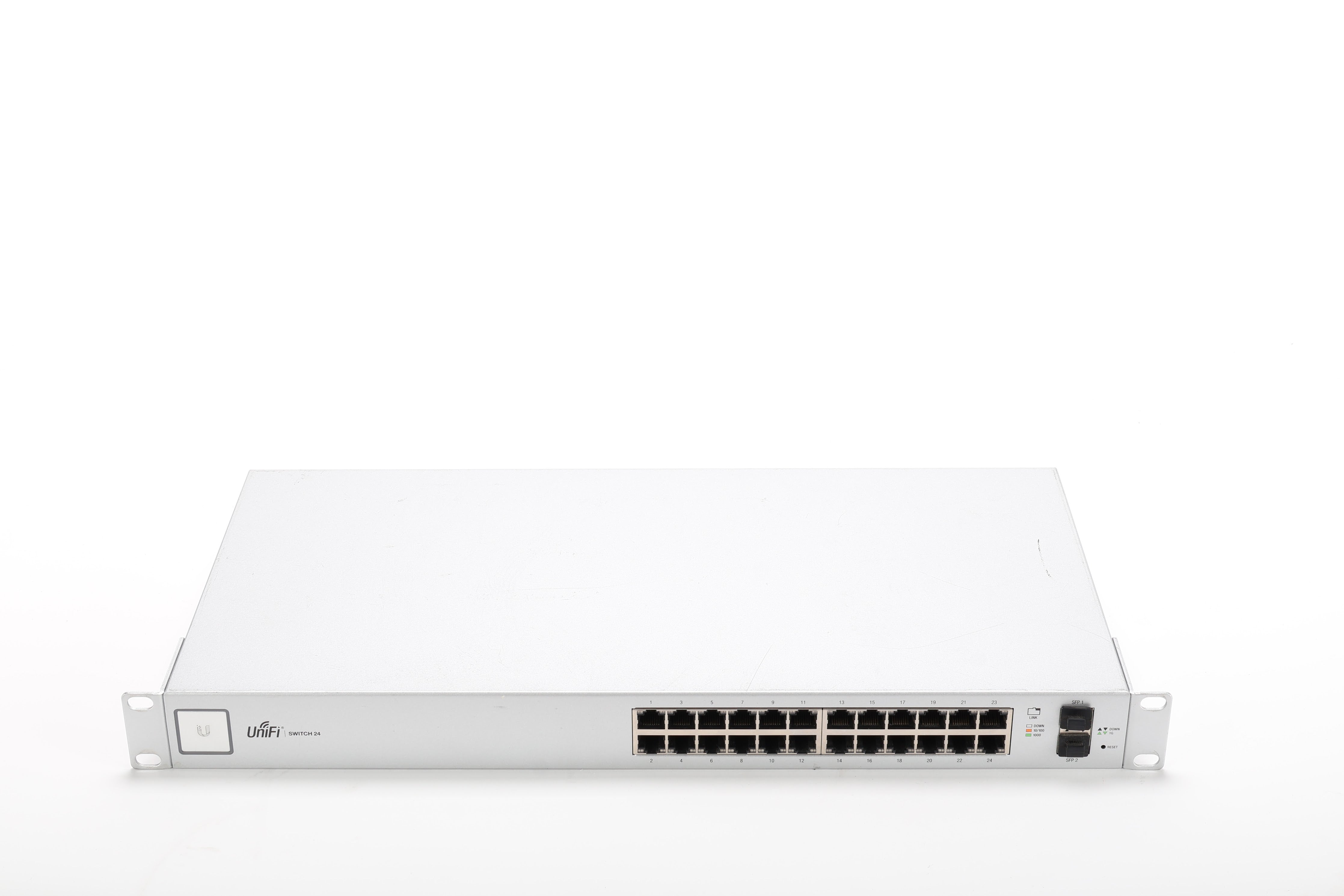 Ubiquiti Networks US-24 24-Port UniFi Managed Gigabit Switch With Rack ...
