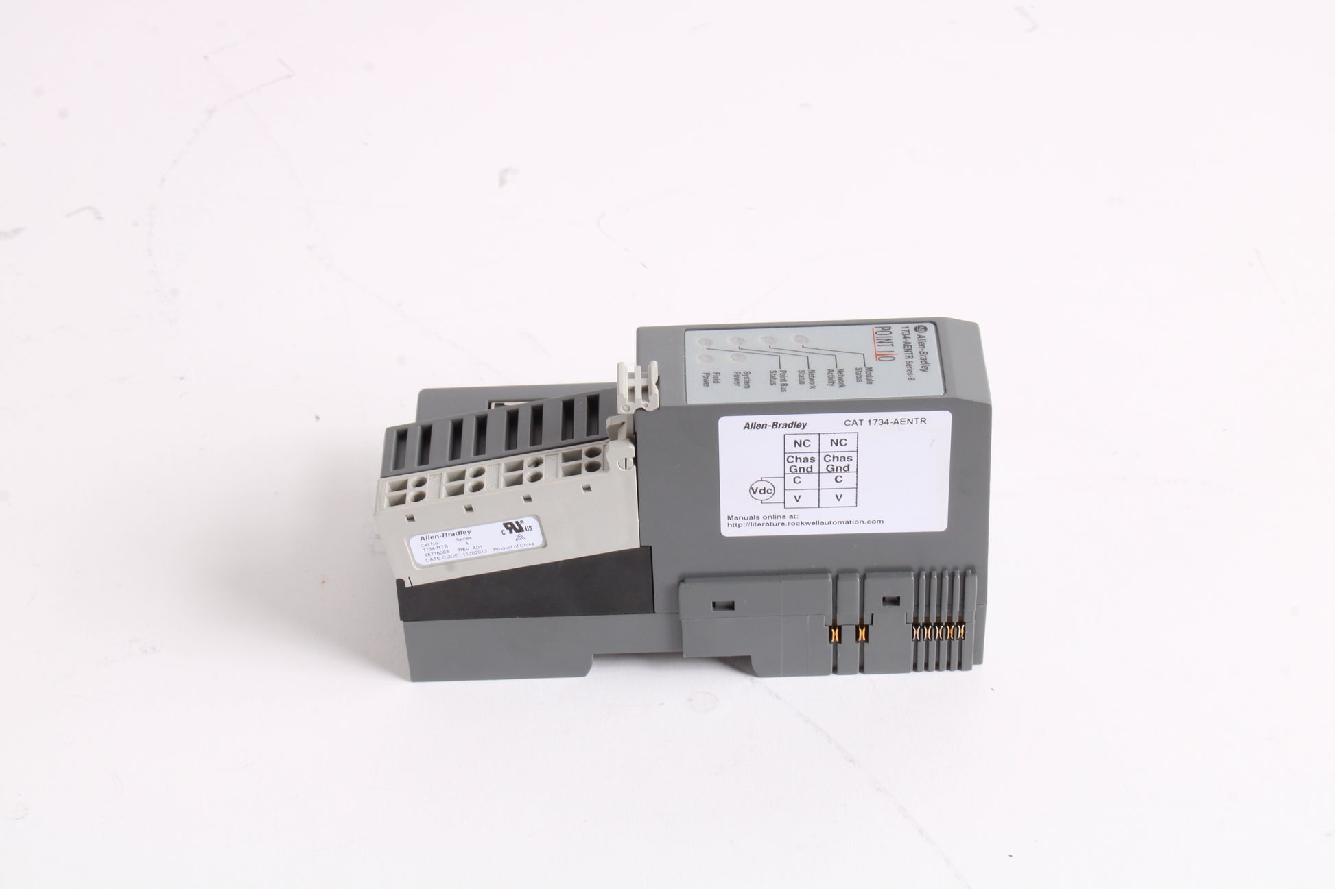 Allen Bradley 1734-AENTR POINT I/O Dual Port Network Adaptor Ser B - A – NTC Tech