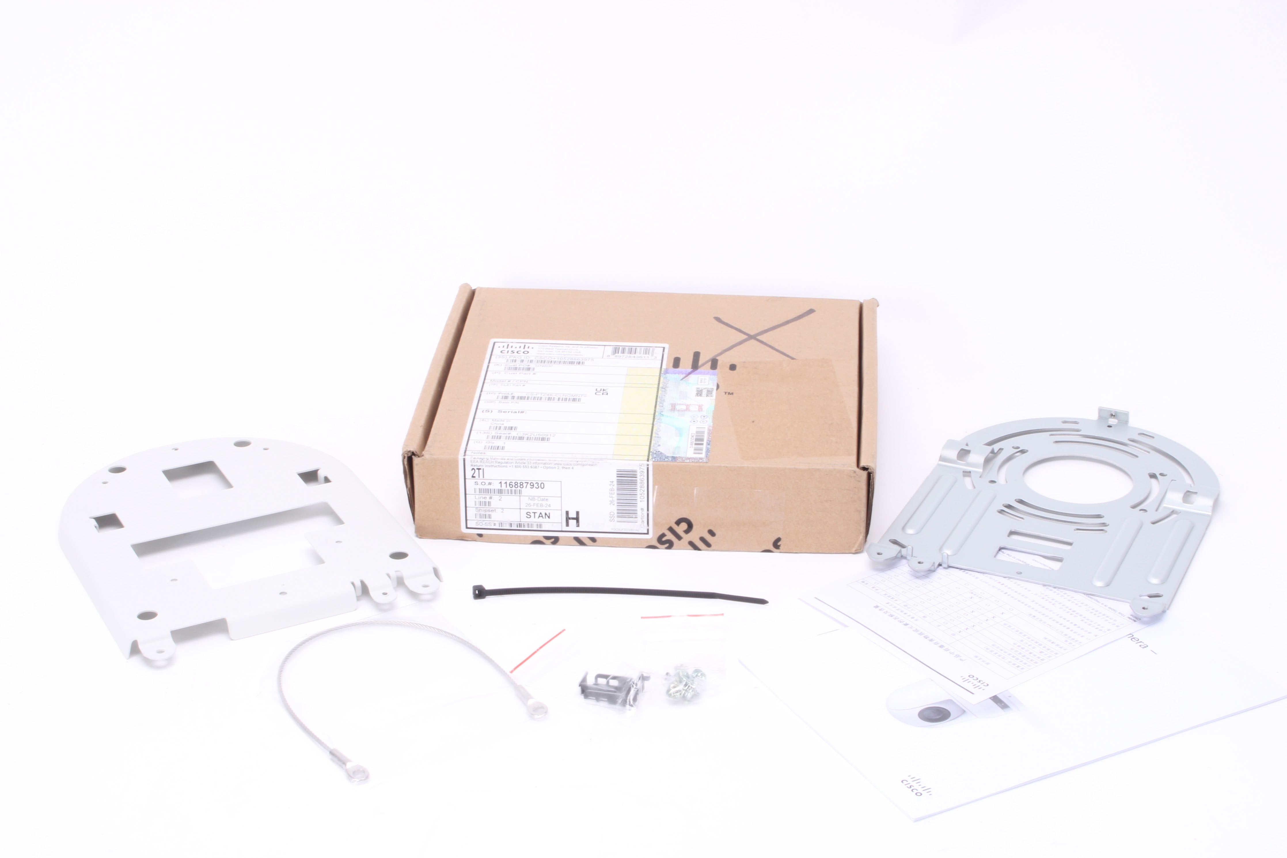 Cisco CS-PTZ4K-CLNGMNT PTZ 4K Ceiling Mount Bracket With Accessories ...