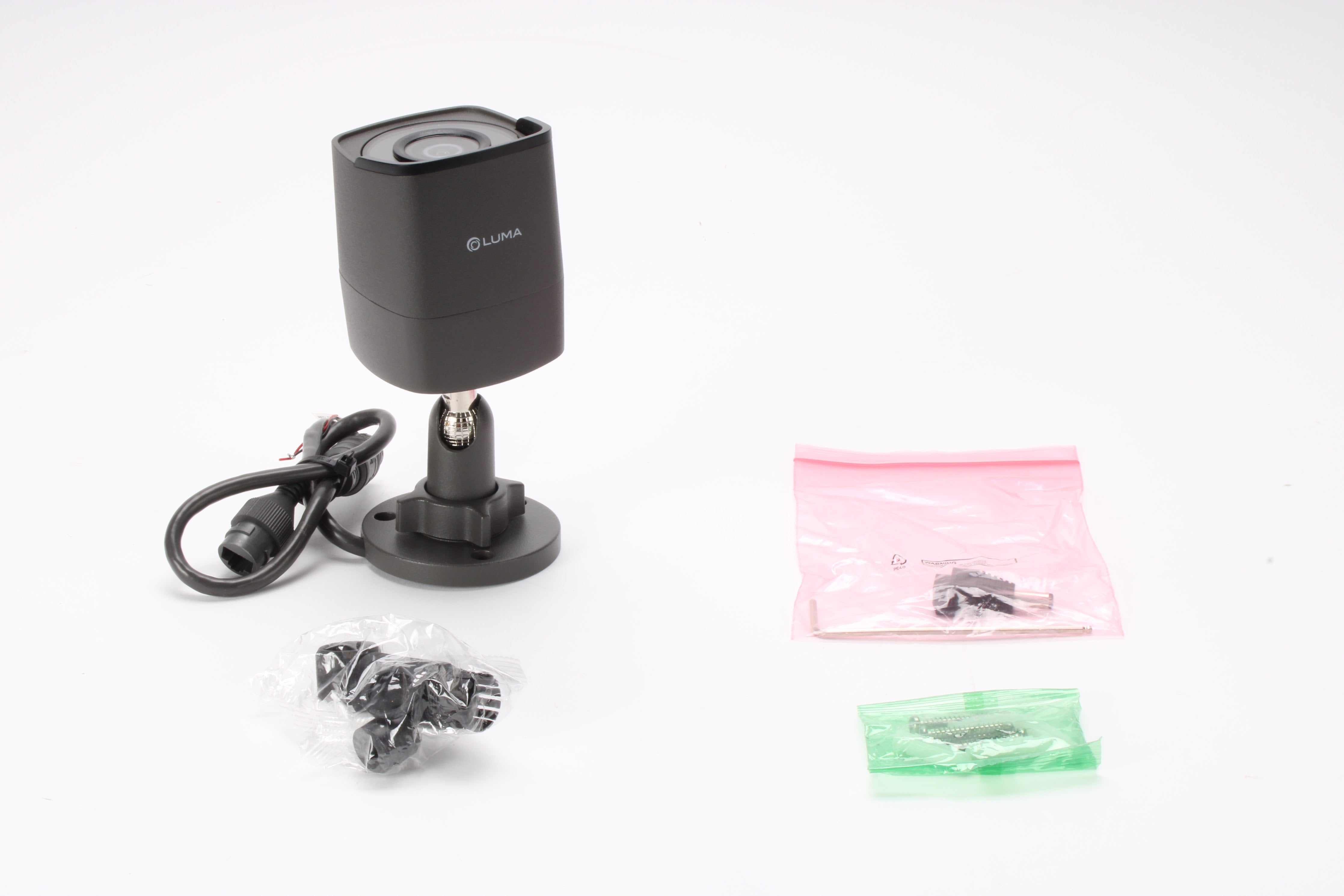 Luma LUM-310-BUL-IP-GR Bullet IP Outdoor Camera With Accessories – NTC Tech