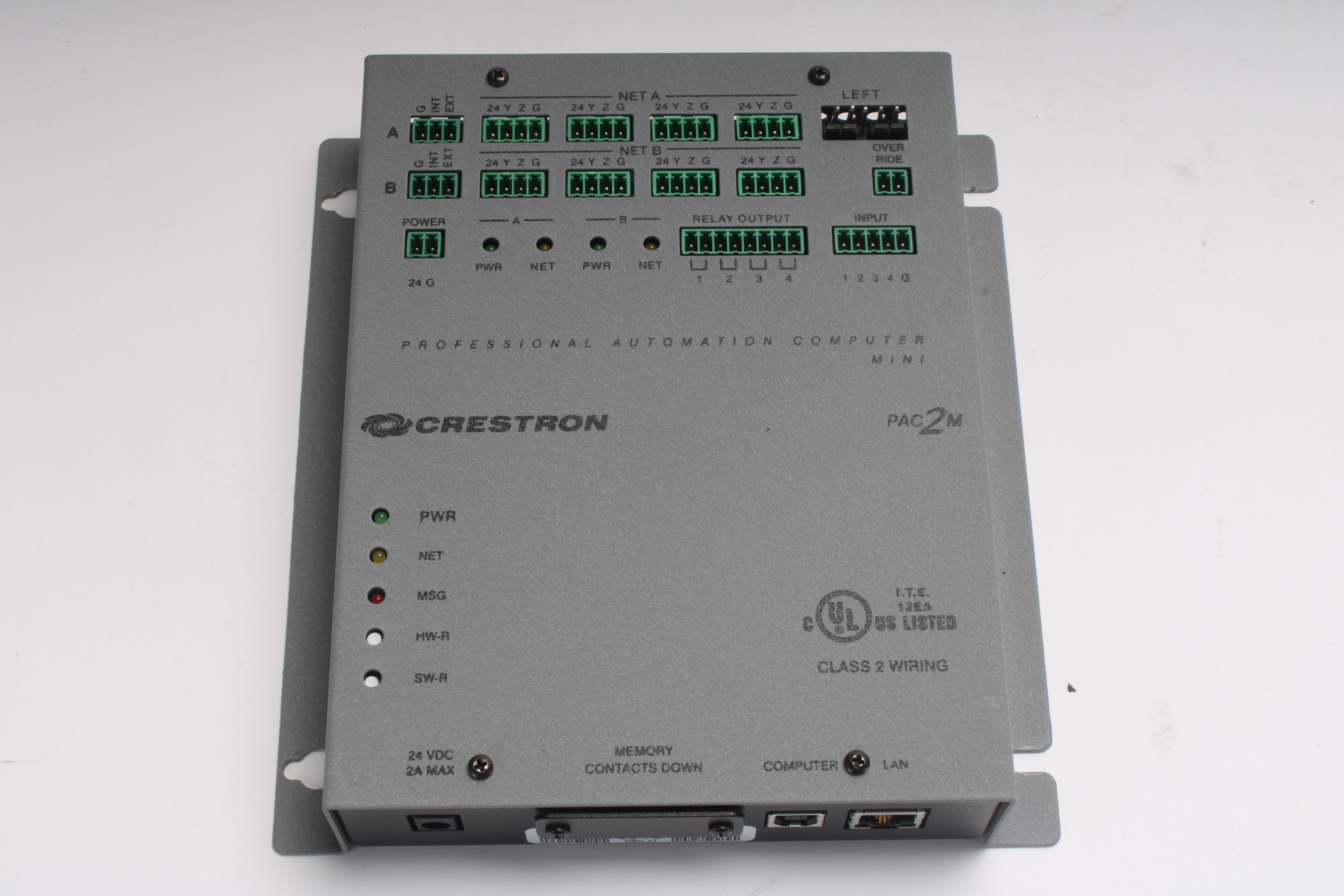 Crestron PAC2M Mini Automation 2-Series Controller - No Power Supply ...