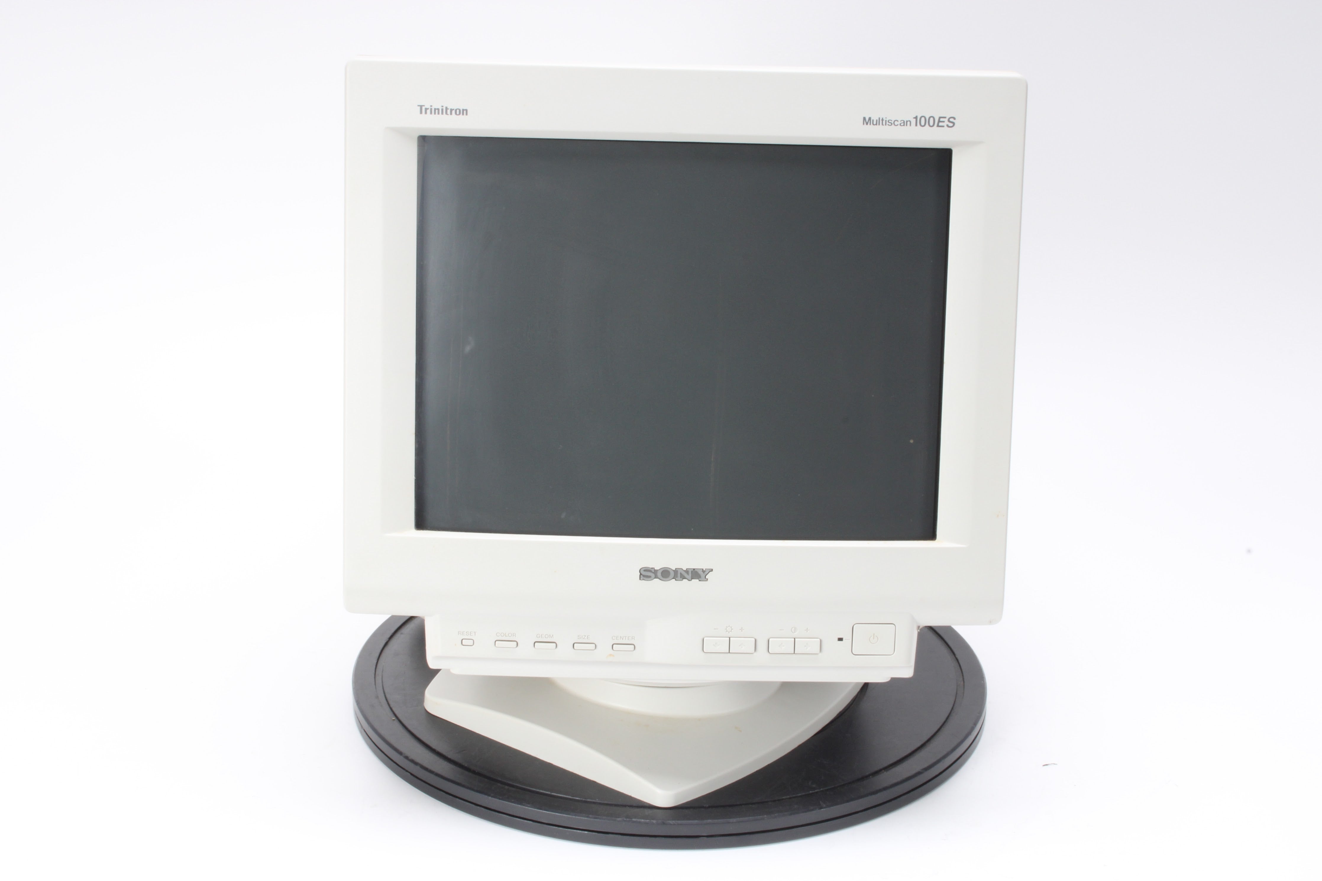 Sony CPD-100ES 15" Trinitron Color Computer Display CRT Monitor - Fair ...