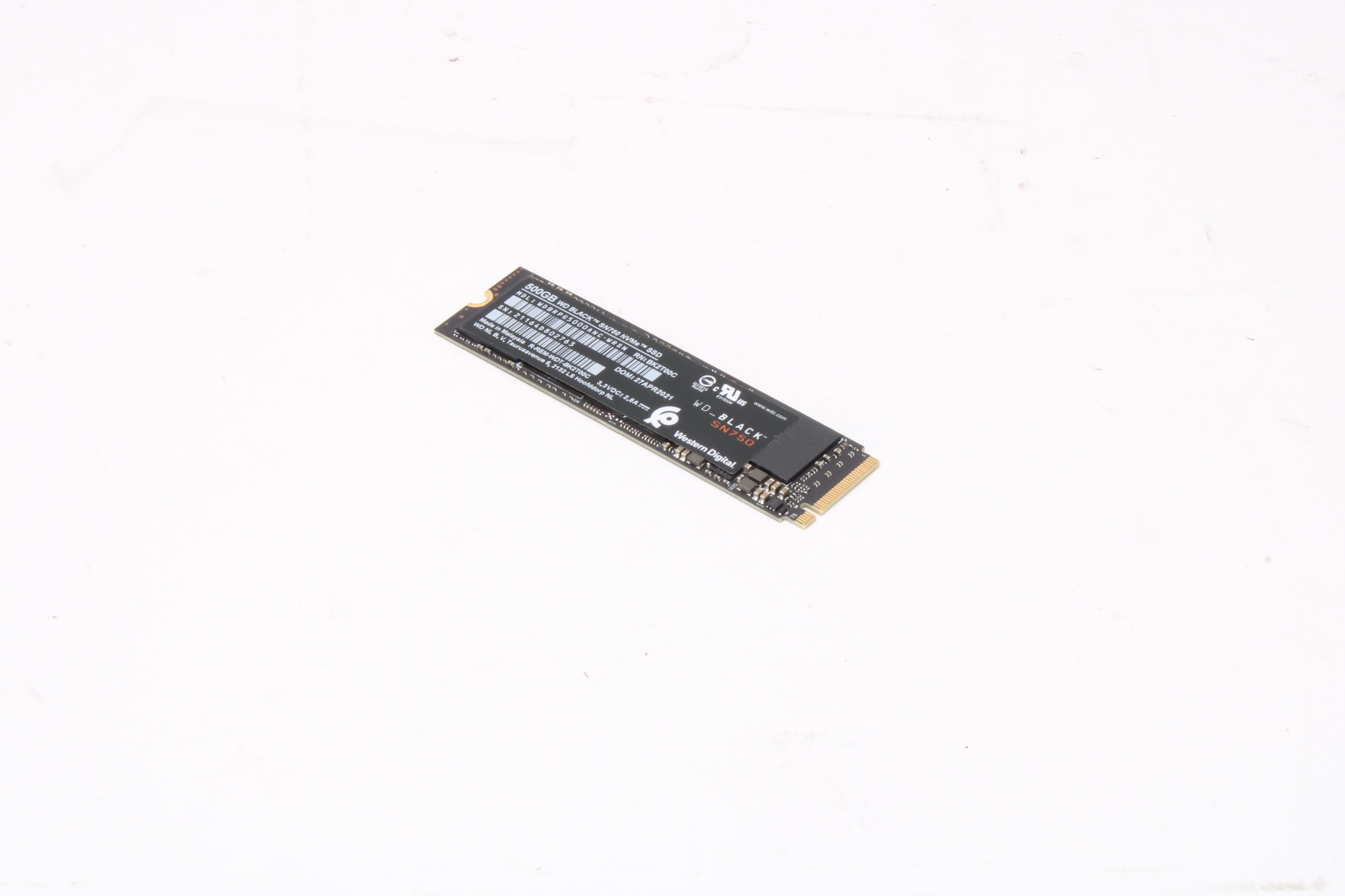 Western Digital WD Black SN750 500GB Internal SSD WDBRPG5000ANC-WRSN ...