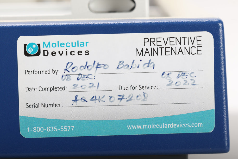 Molecular Devices AQ4K AquaMax 4000 Microplate Washer With Power Cable ...