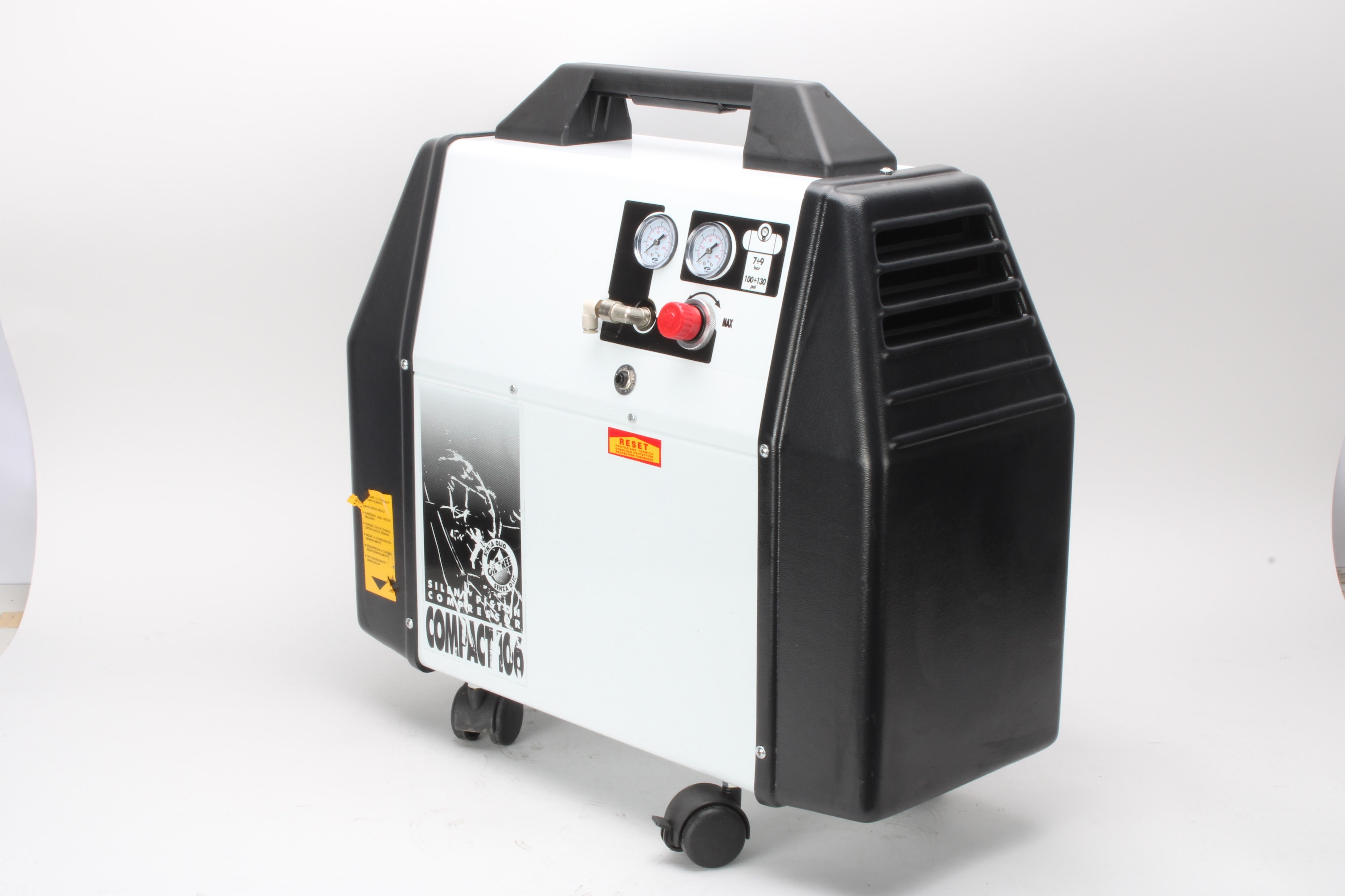 Werther International GTEK COMPACT 106 PC106-MD-ED1 Air Compressor 115 ...
