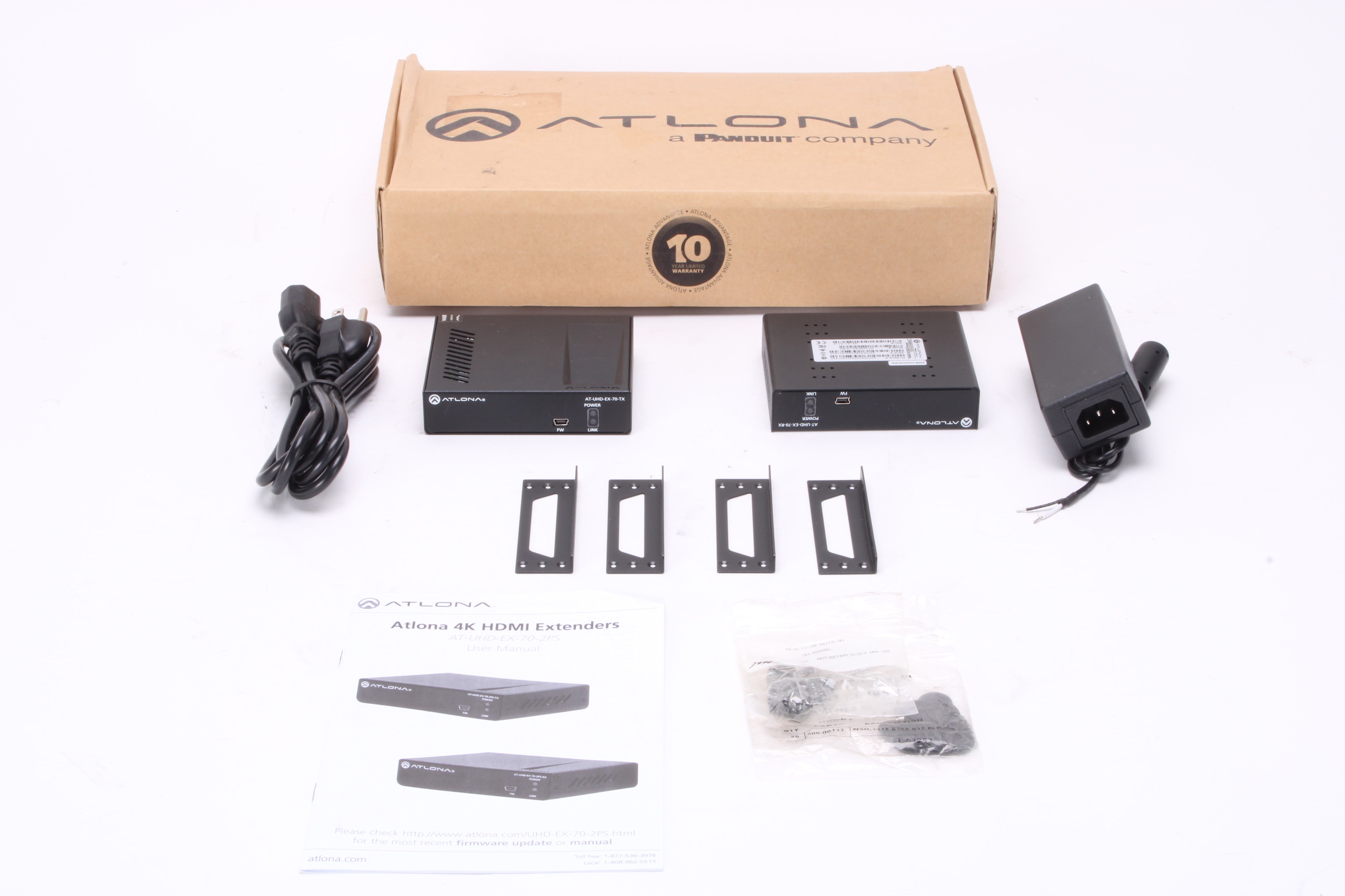 Atlona AT-UHD-EX-70-2PS-TX / AT-UHD-EX-70-2PS-RX Transmitter & Receive – NTC Tech