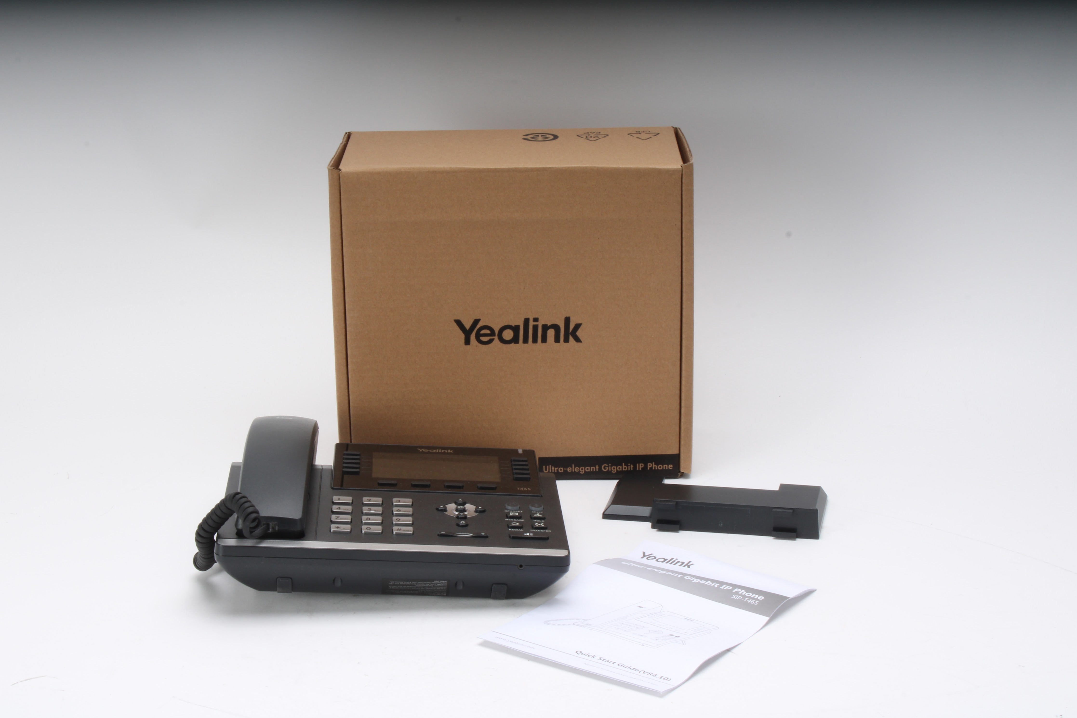 Yealink SIP-T46S Gigabit IP Phone With Original Box and Manual – NTC Tech