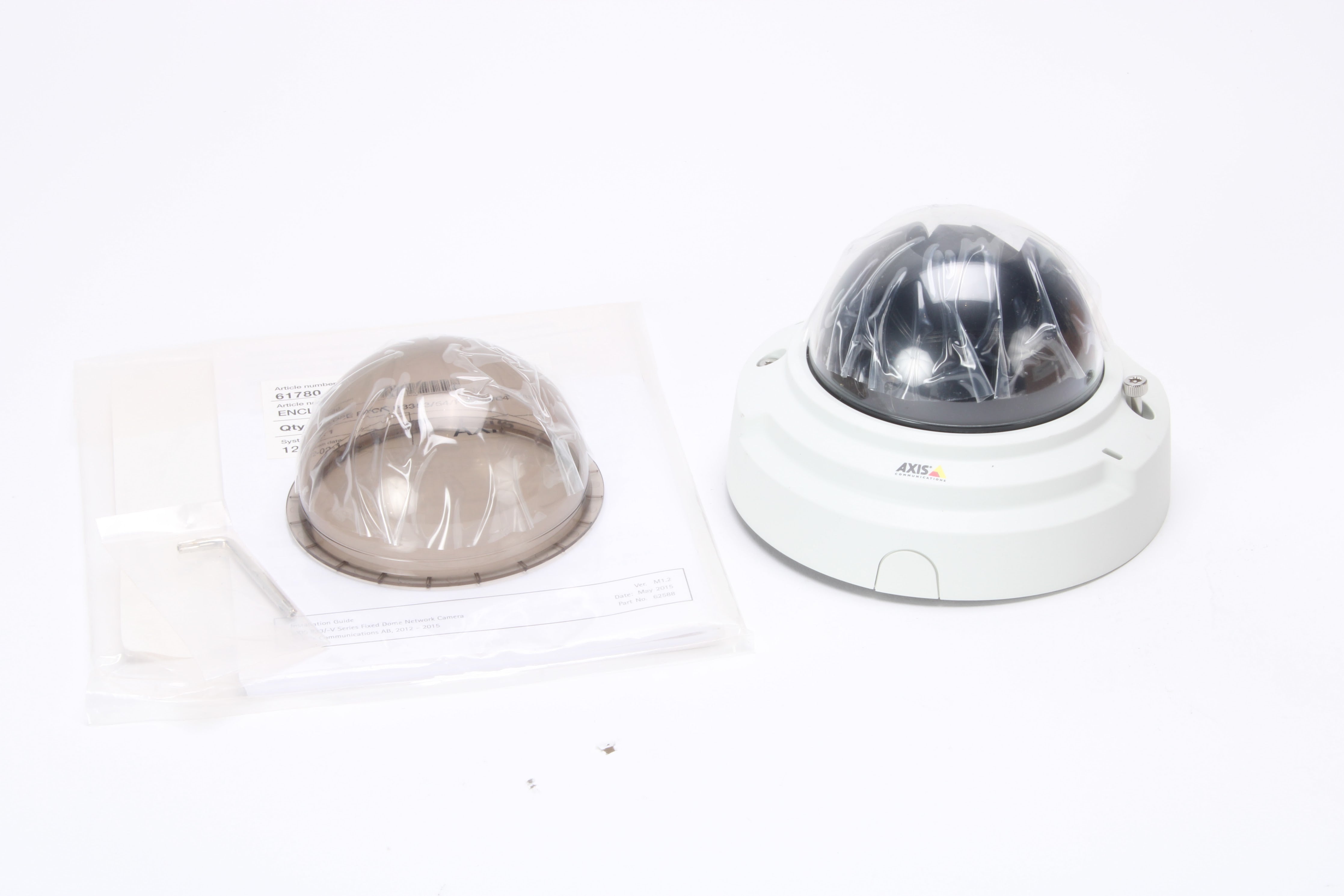 AXIS P3354 12 mm Fixed Dome Network Camera With Accessories – NTC Tech