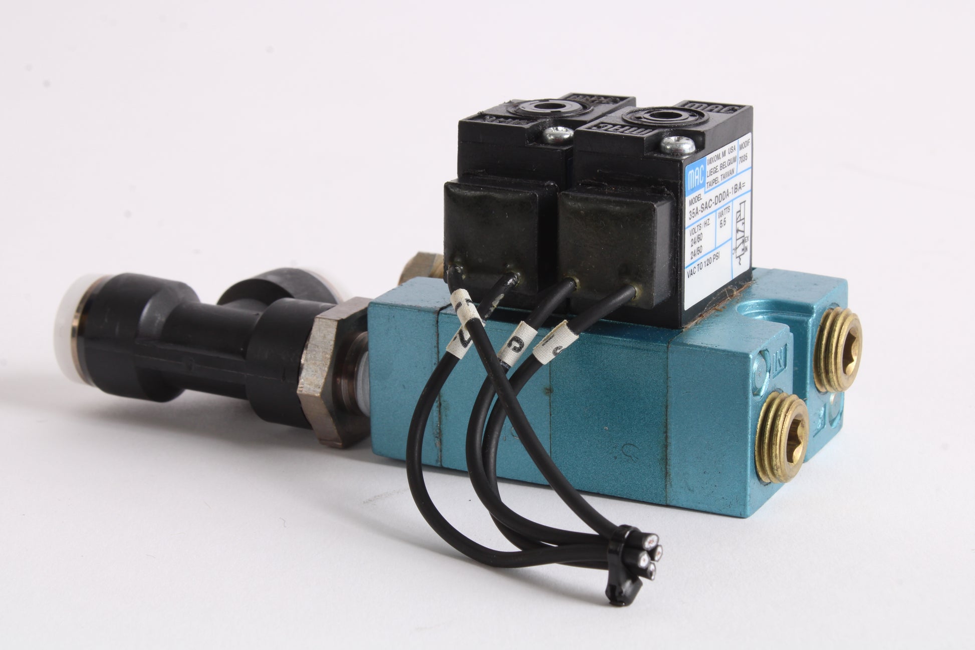 MAC 35A-SAC-DDDA-1BA VAC TO 120 PSI Solenoid Valve – NTC Tech