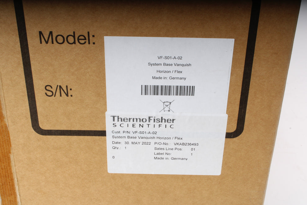 Thermo Scientific VF-S01-A-02 System Base Kit Vanquish Horizon / Flex ...