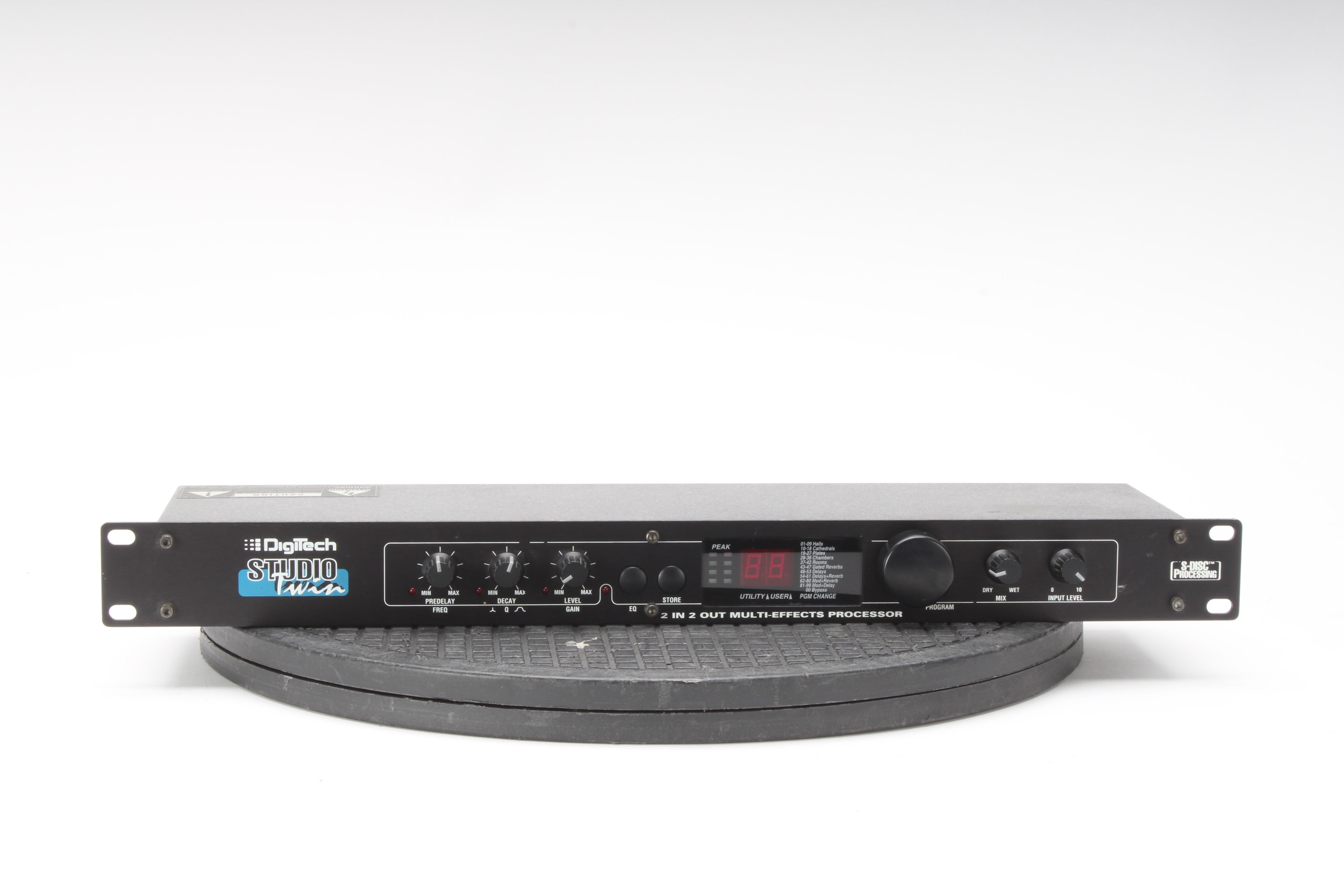 Digitech Studio Twin 2-In/2-Out Rackmount Effects Unit – NTC Tech
