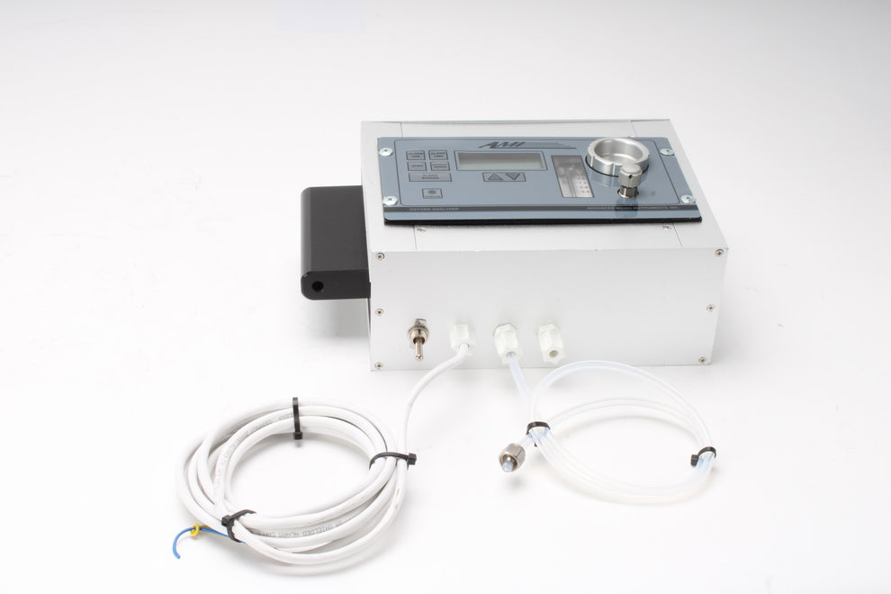 AMI 2001LC Trace Oxygen Analyzer With Metal Case and Tubing - Silver ...