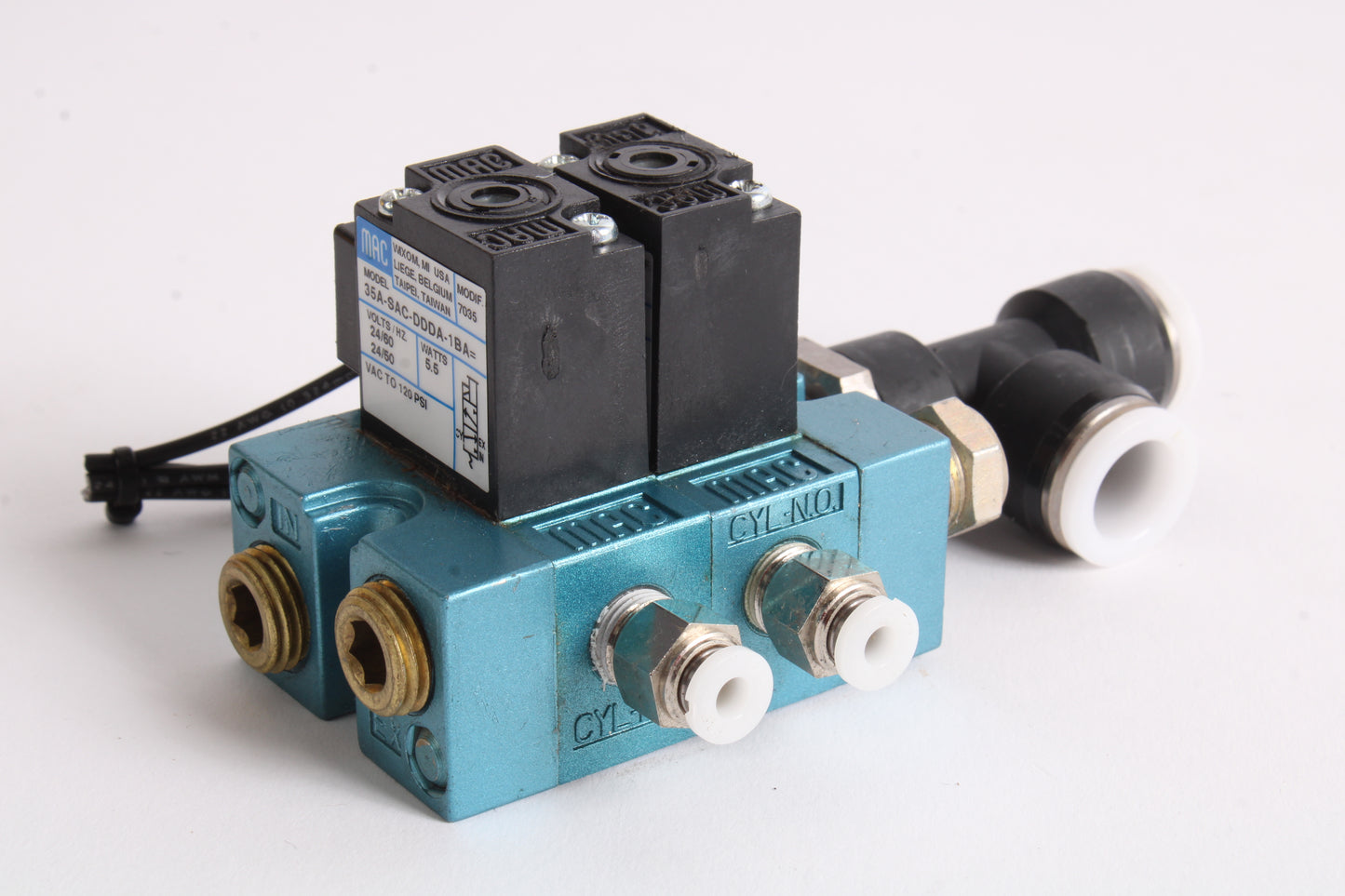 MAC 35A-SAC-DDDA-1BA VAC TO 120 PSI Solenoid Valve – NTC Tech