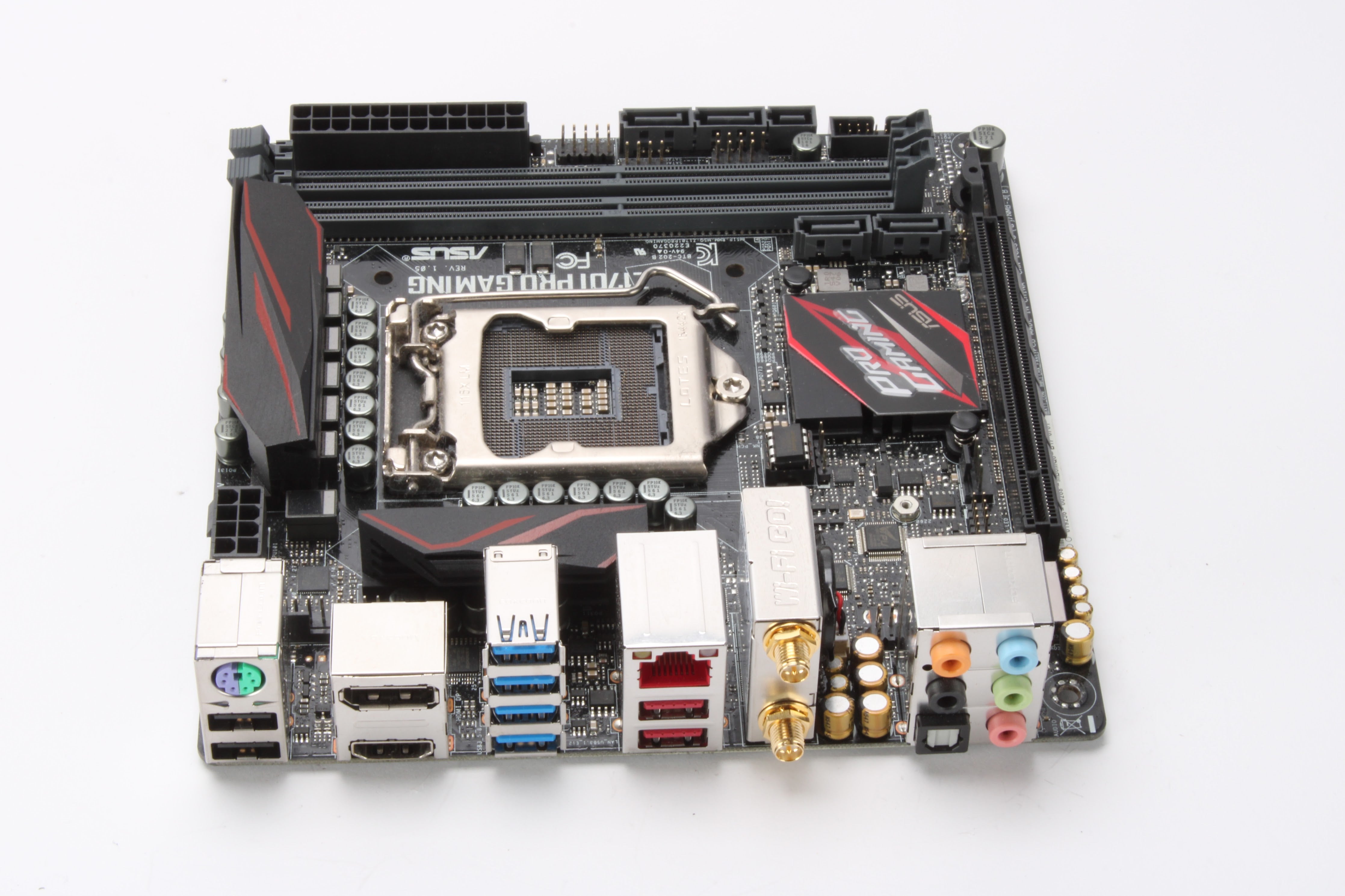 Asus Z170I Pro Gaming Mini-ITX Motherboard - AS IS For Parts or Repair ...