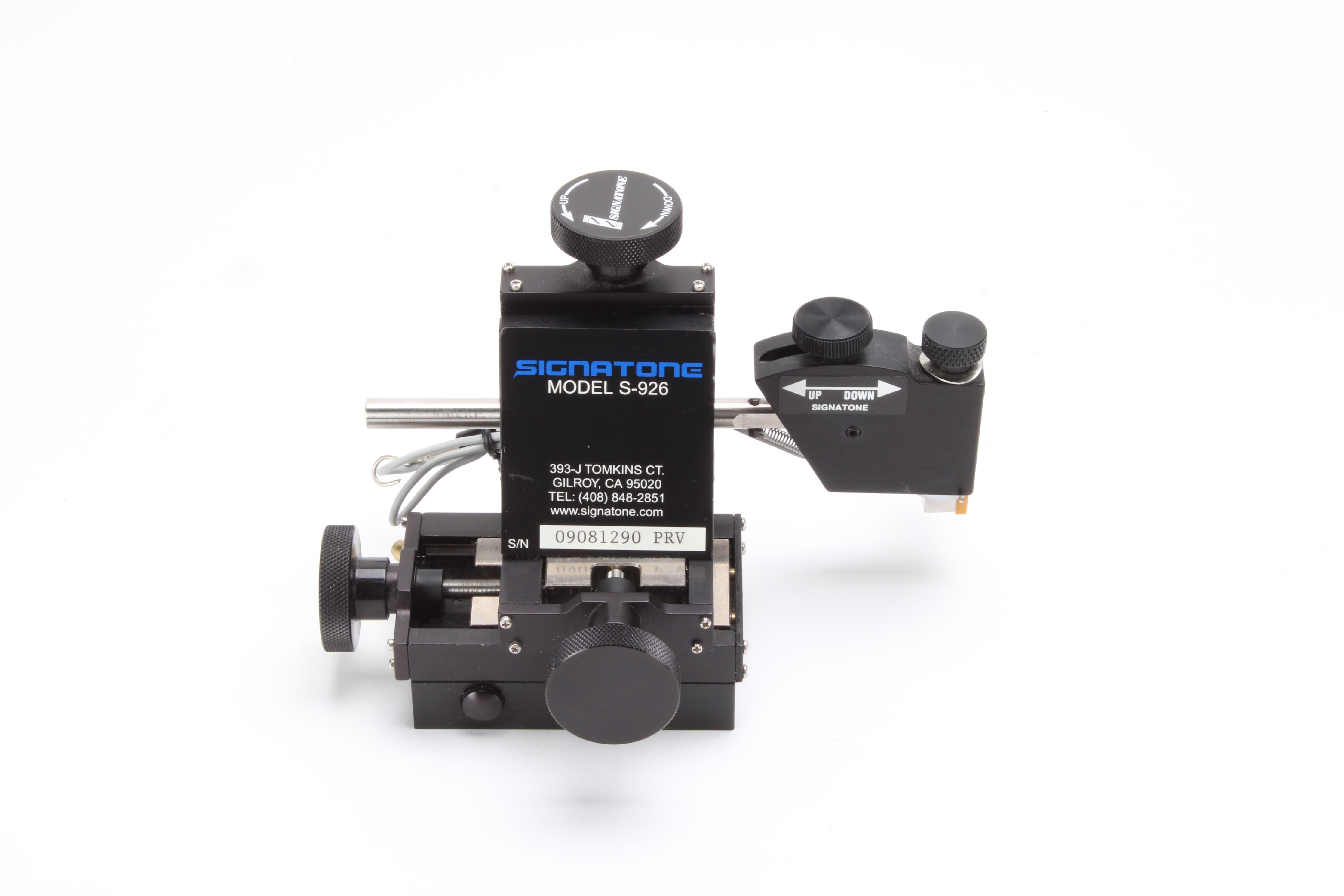 Signatone S-926 Stable, Linear 3-Axis Micropositioner – NTC Tech